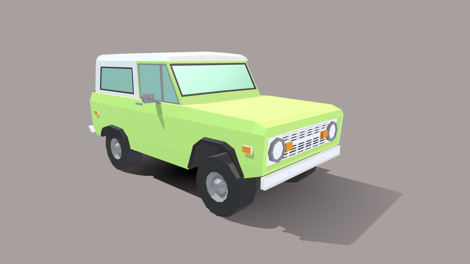 Low Poly Bronco - Download Free 3D model by lord_syrup [1bf9217 ...