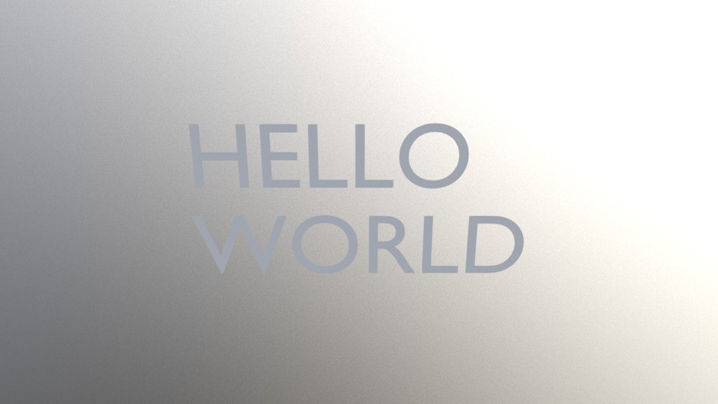 Michelle Hello World - 3D model by mlu1 [1bf954a] - Sketchfab