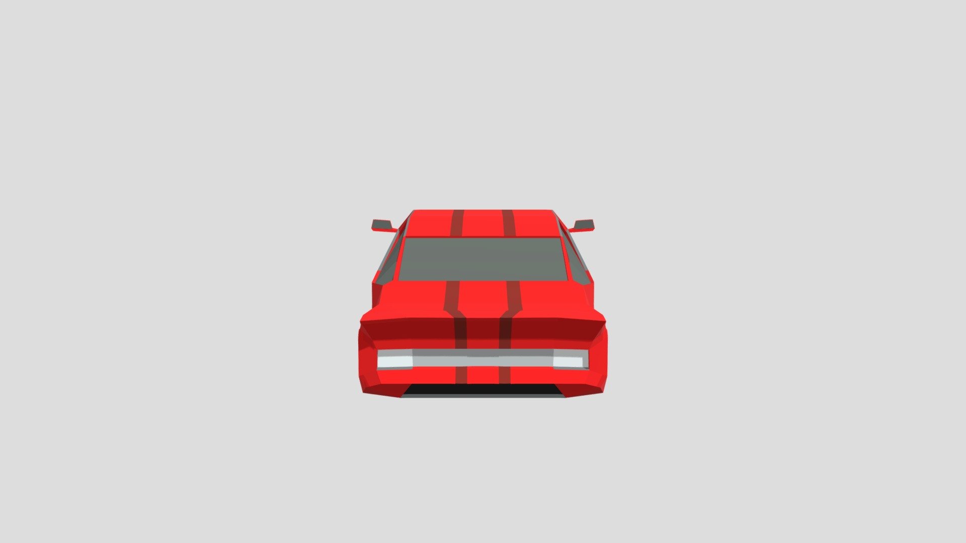 Low poly Racing Red Car - Download Free 3D model by farid.skyman ...