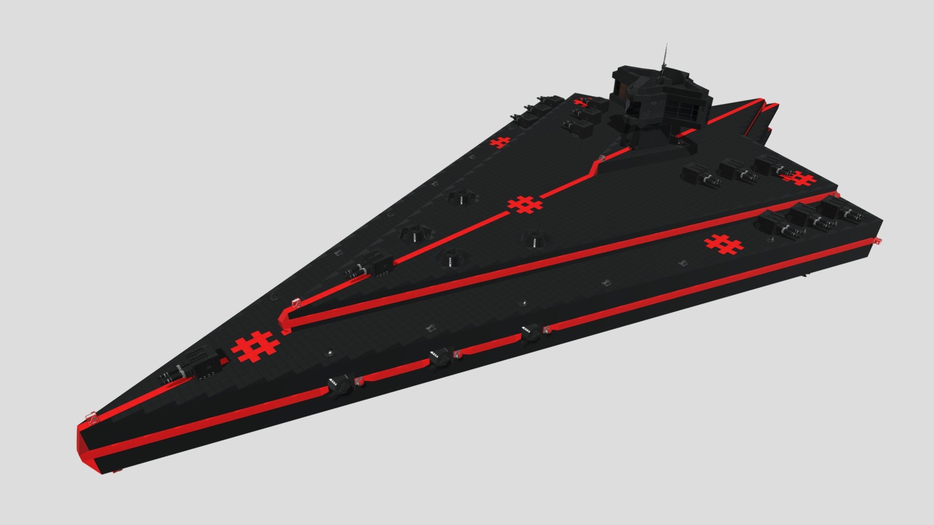 Victoria-class Battle Cruiser - 3D model by debikussyk [1bfb773 ...