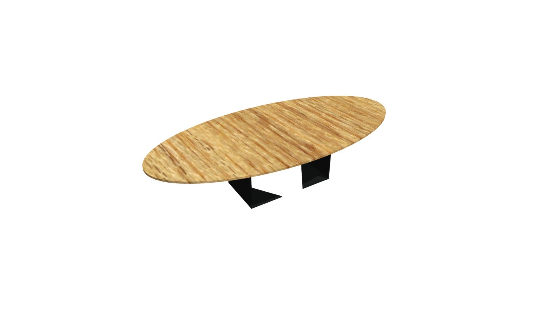 MESA DE CENTRO OVAL SHADOW AMERICA AGAVE CASA - Download Free 3D model by Grupo Oca (@grupooca ...