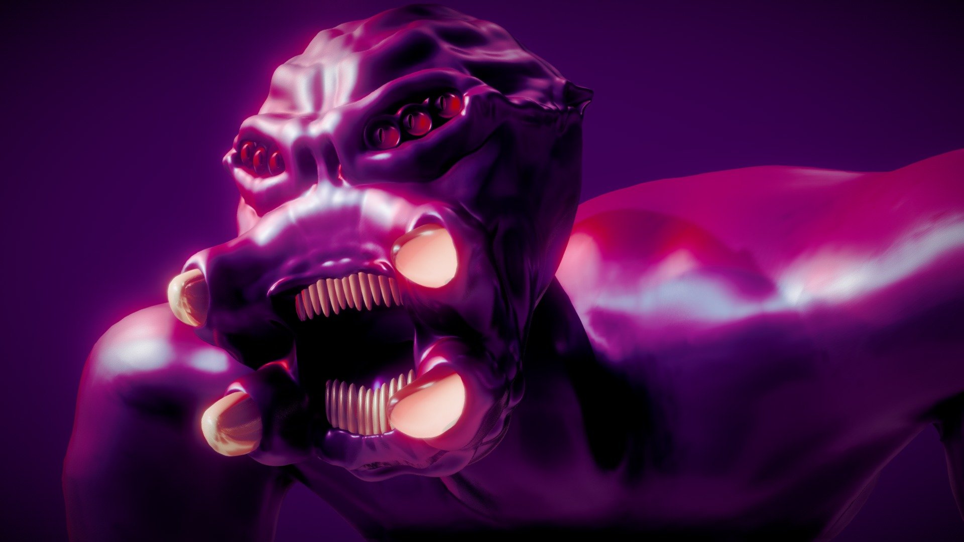 Other Worldly Menace - 3D model by Jacob Quintana (@jacobq1004 ...