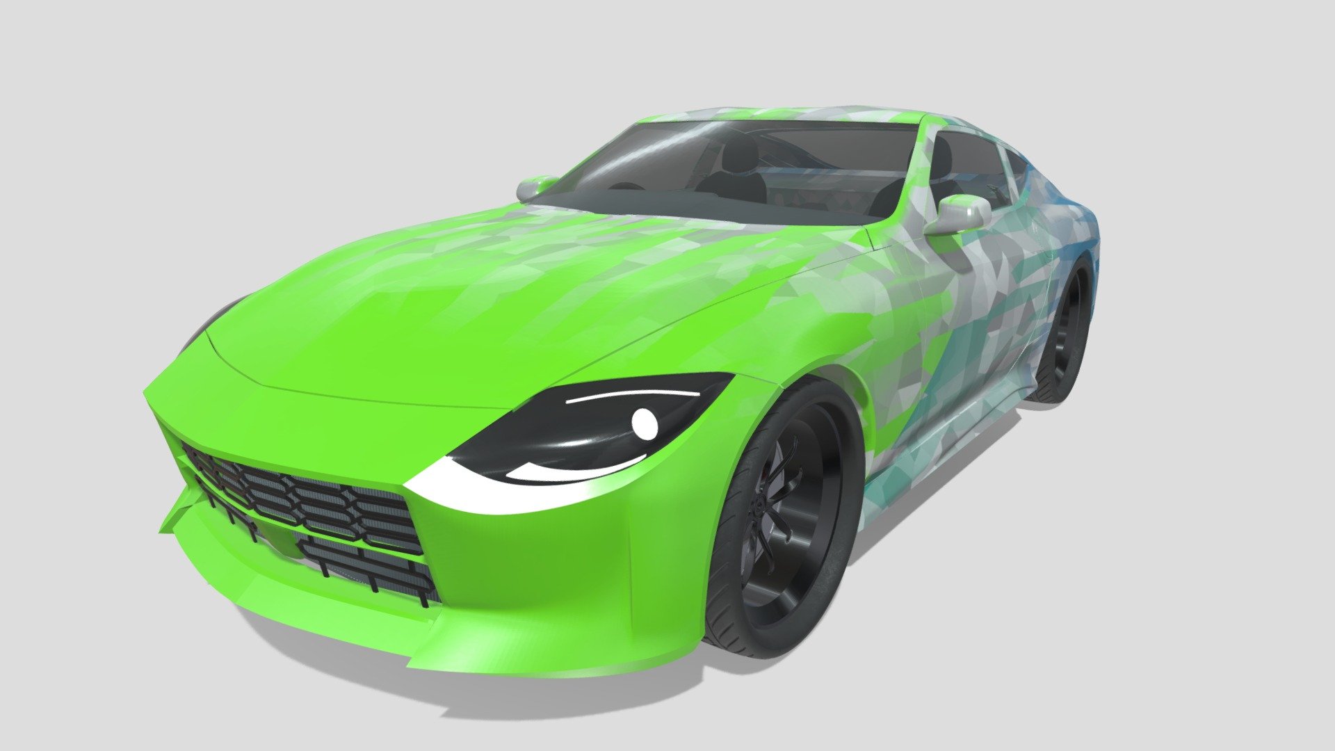 Nissan 400z - 3D model by arkady_eliseev [1bffe22] - Sketchfab