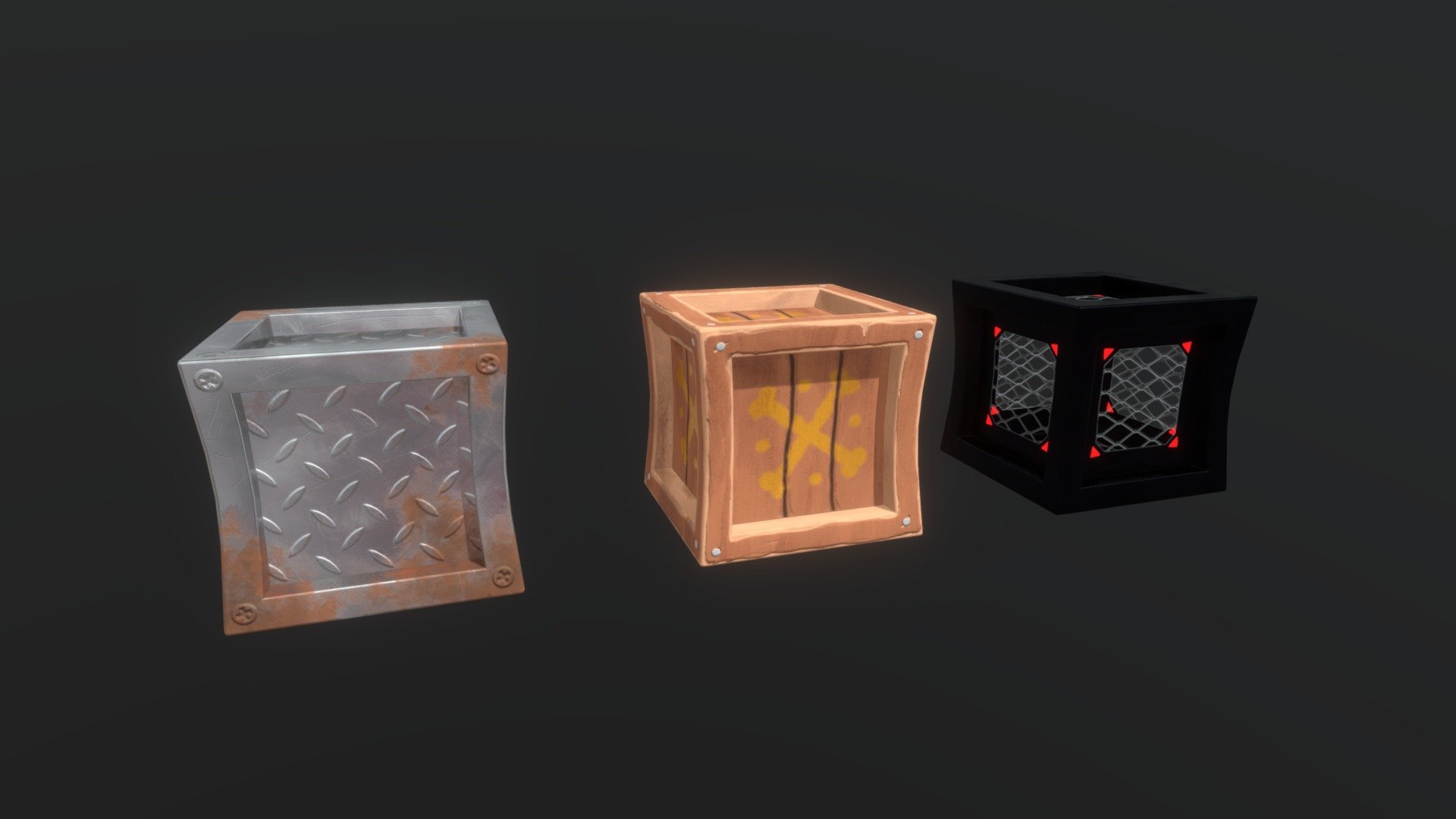 Cajitas - Download Free 3D model by Ray.Armani [1c014ab] - Sketchfab