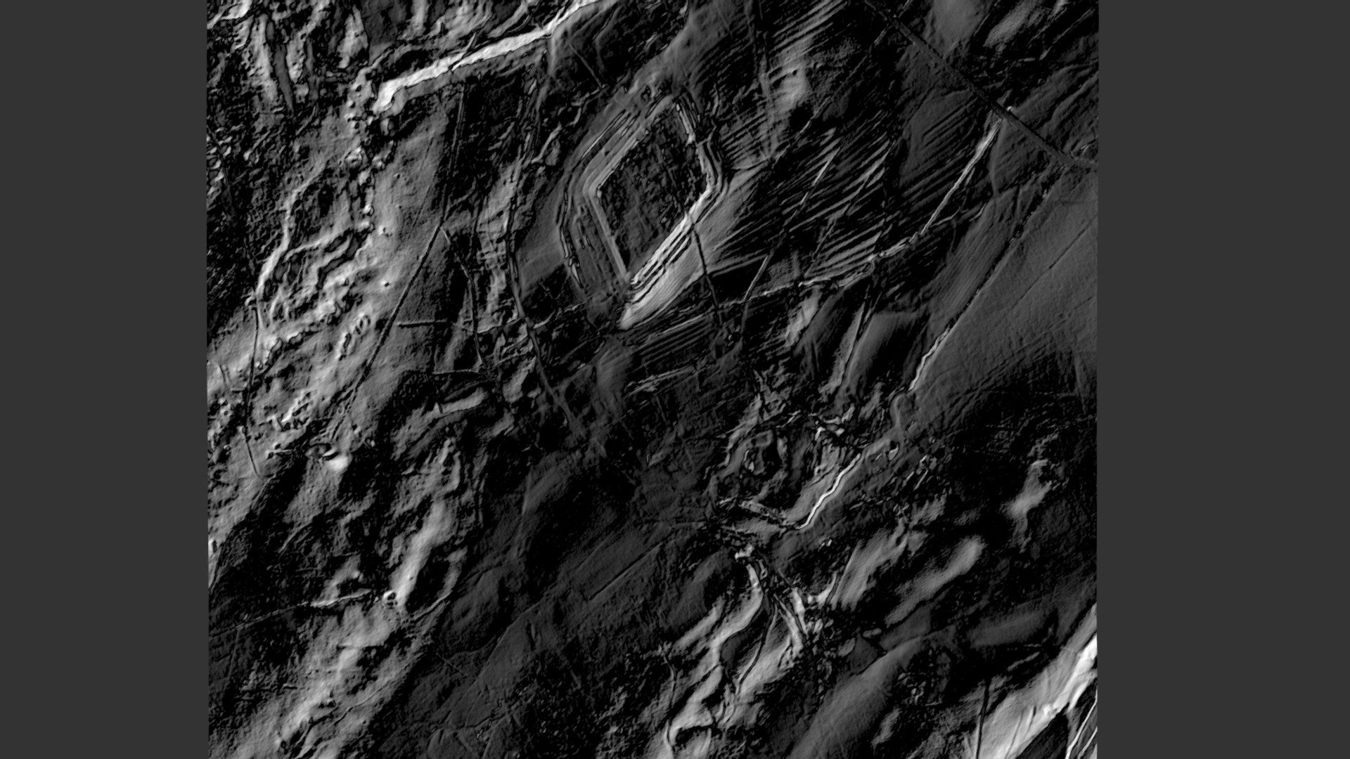 Epiacum (Whitley Castle) Roman Fort 3D Lidar - 3D model by PBarrett ...