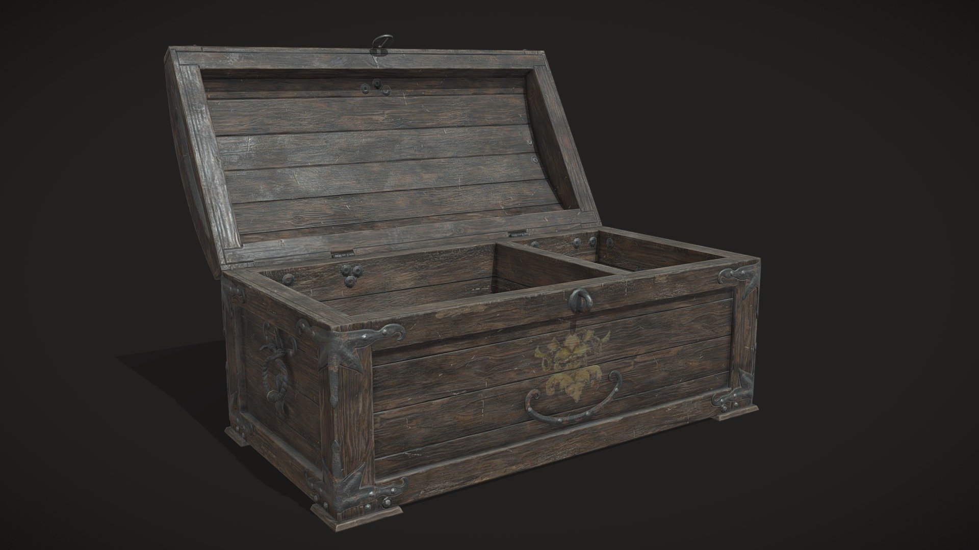 Medieval Chest - 3D model by thankyoujulia [1c094bd] - Sketchfab