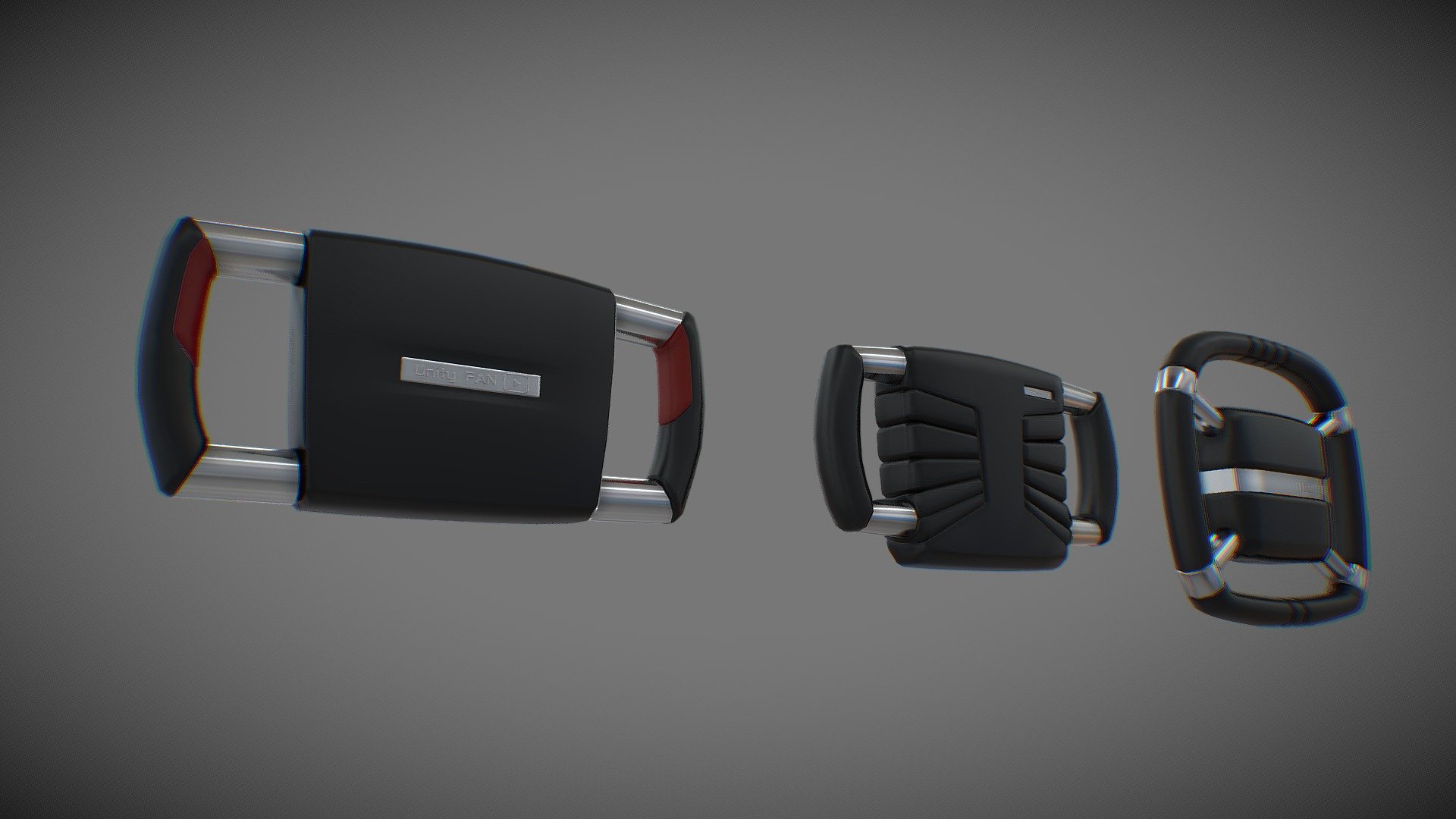 FREE Sci-Fi Steering Wheel - public domain CC0 - Download Free 3D model ...