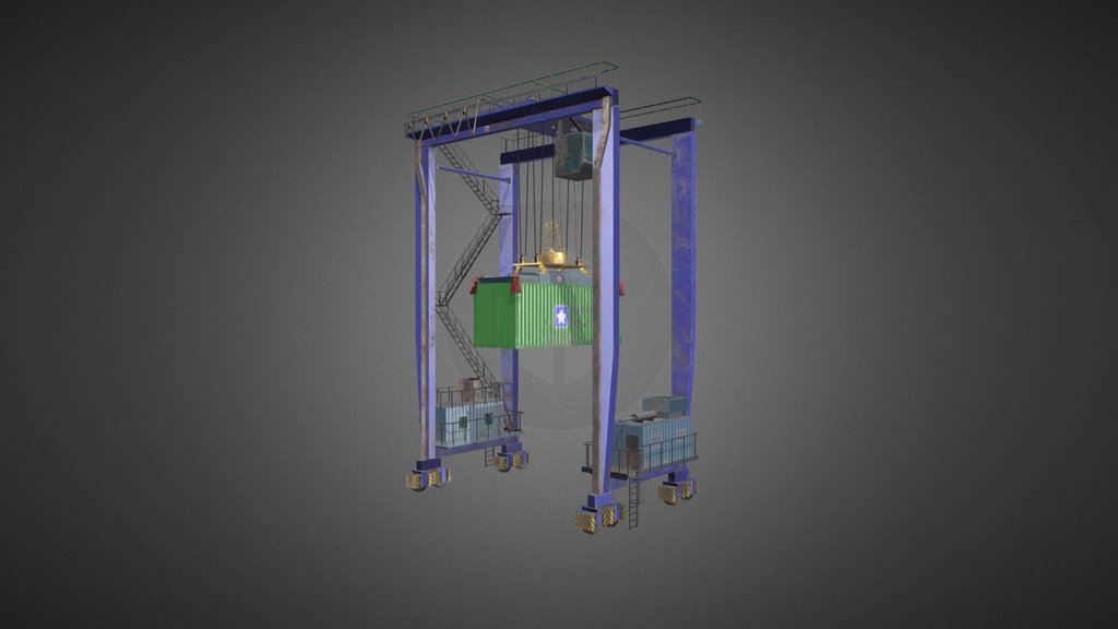 Overhead Cranes - A 3D model collection by NSB3D - Sketchfab
