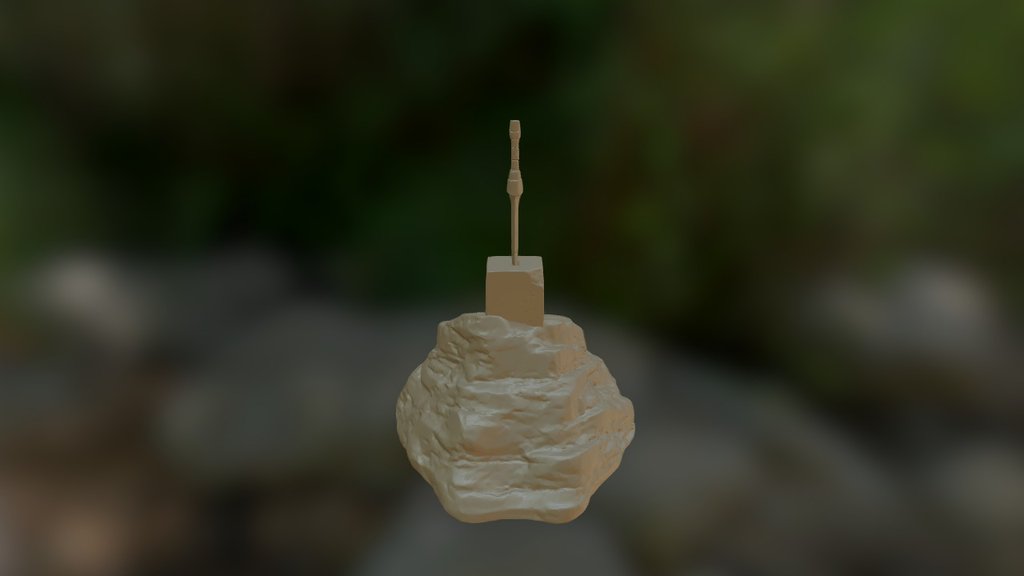 Sword in the Stone - 3D model by joshopel [1c0aad9] - Sketchfab