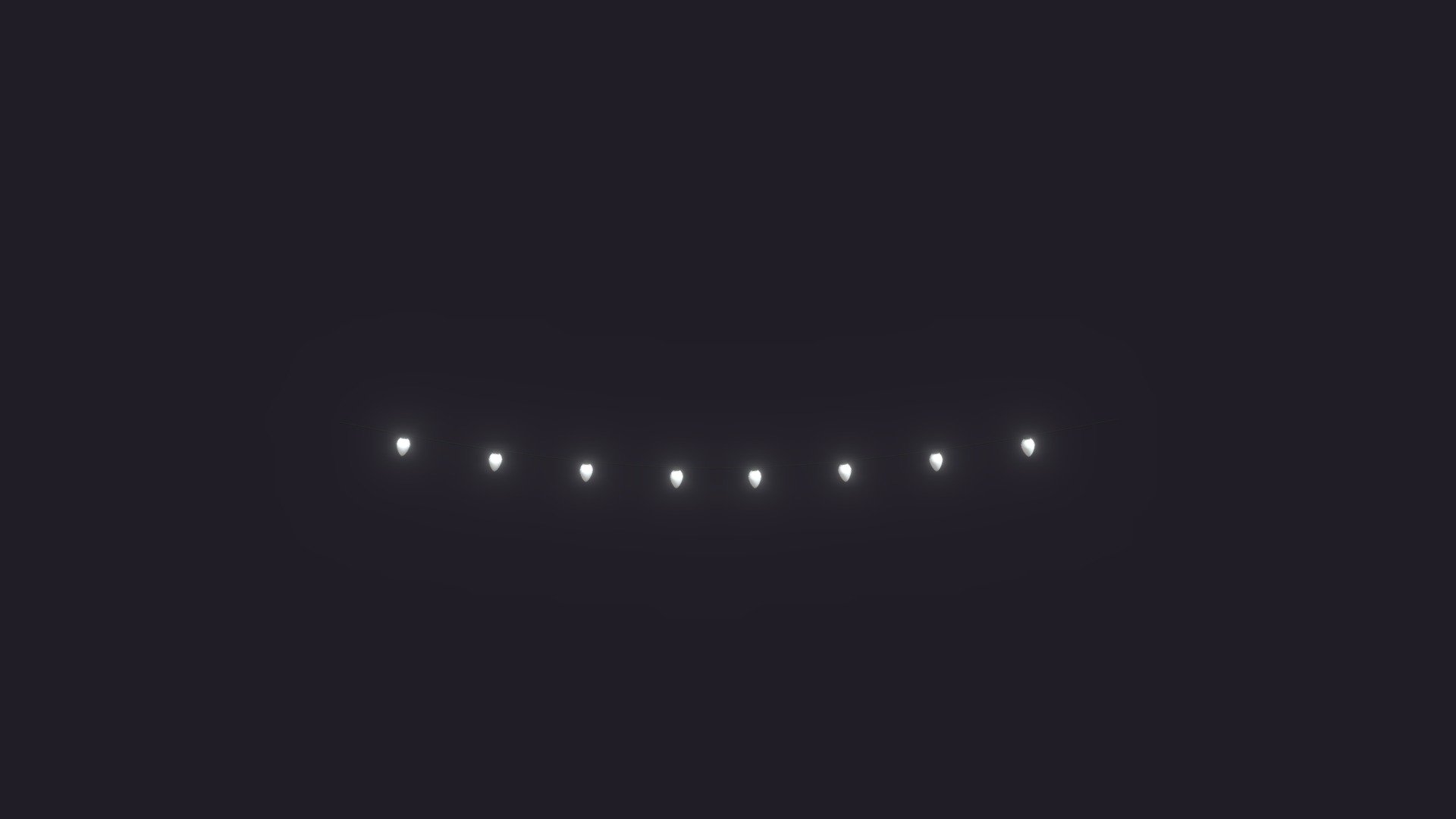 Simple String Lights - Download Free 3D model by Tazmin ...