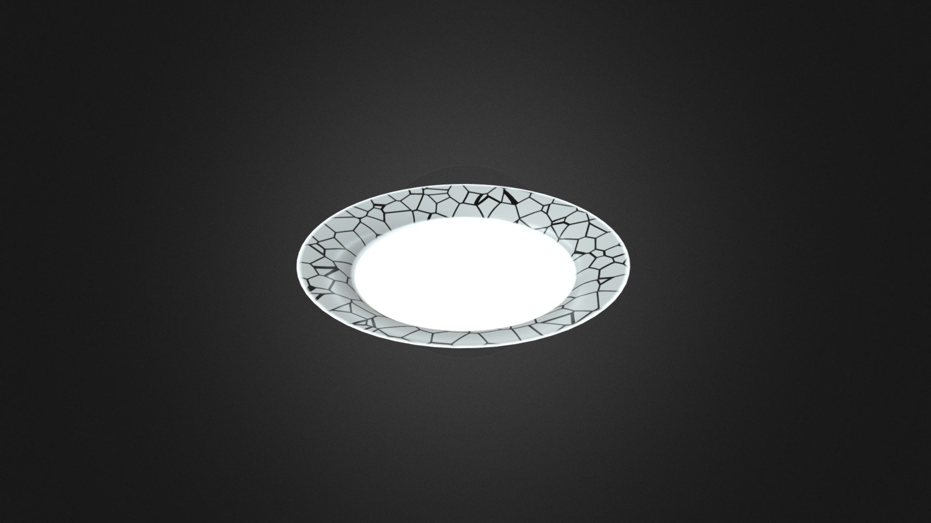 Decorated plate - Download Free 3D model by kons127 [1c0beda] - Sketchfab