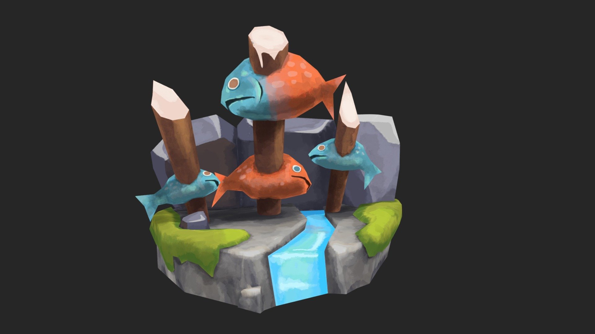 Fish River - 3D model by thiagosavona [1c0e698] - Sketchfab