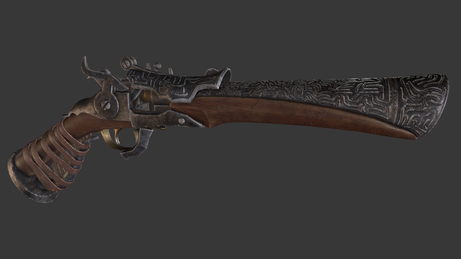 Bloodborne Gun - Buy Royalty Free 3D model by Nik_0 [1c0f693 ...