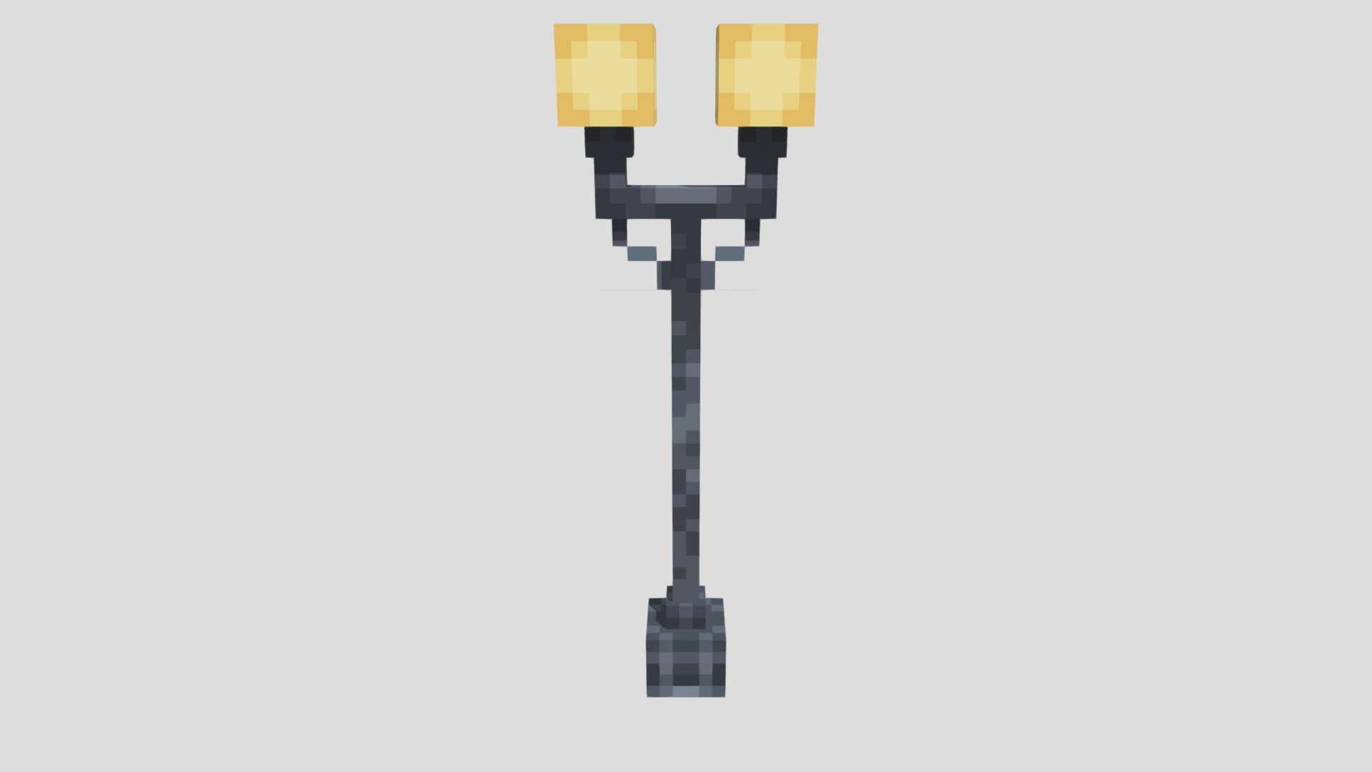 Minecraft Park Lamppost - Download Free 3D model by Rodrigo Leon ...