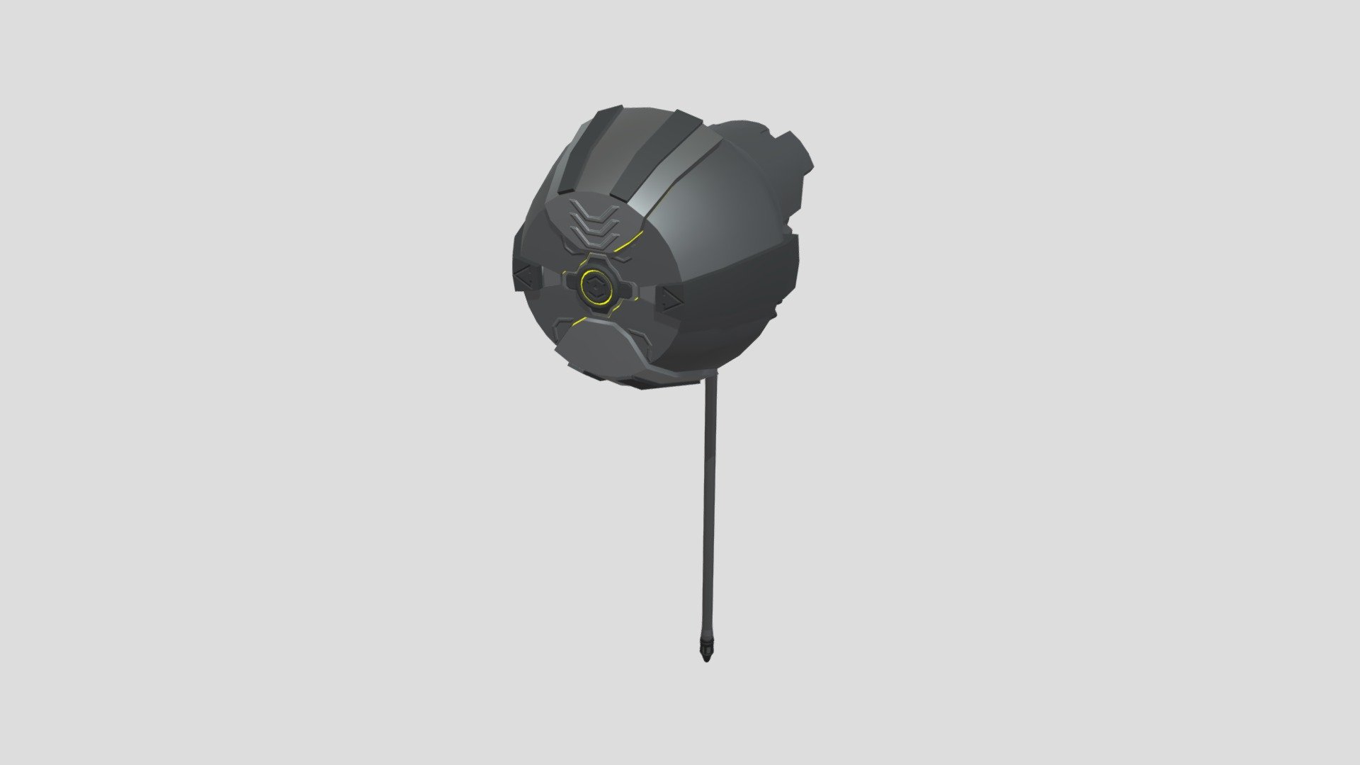 Rocket Hammer - Download Free 3D model by Theo_Nelson [1c10362] - Sketchfab