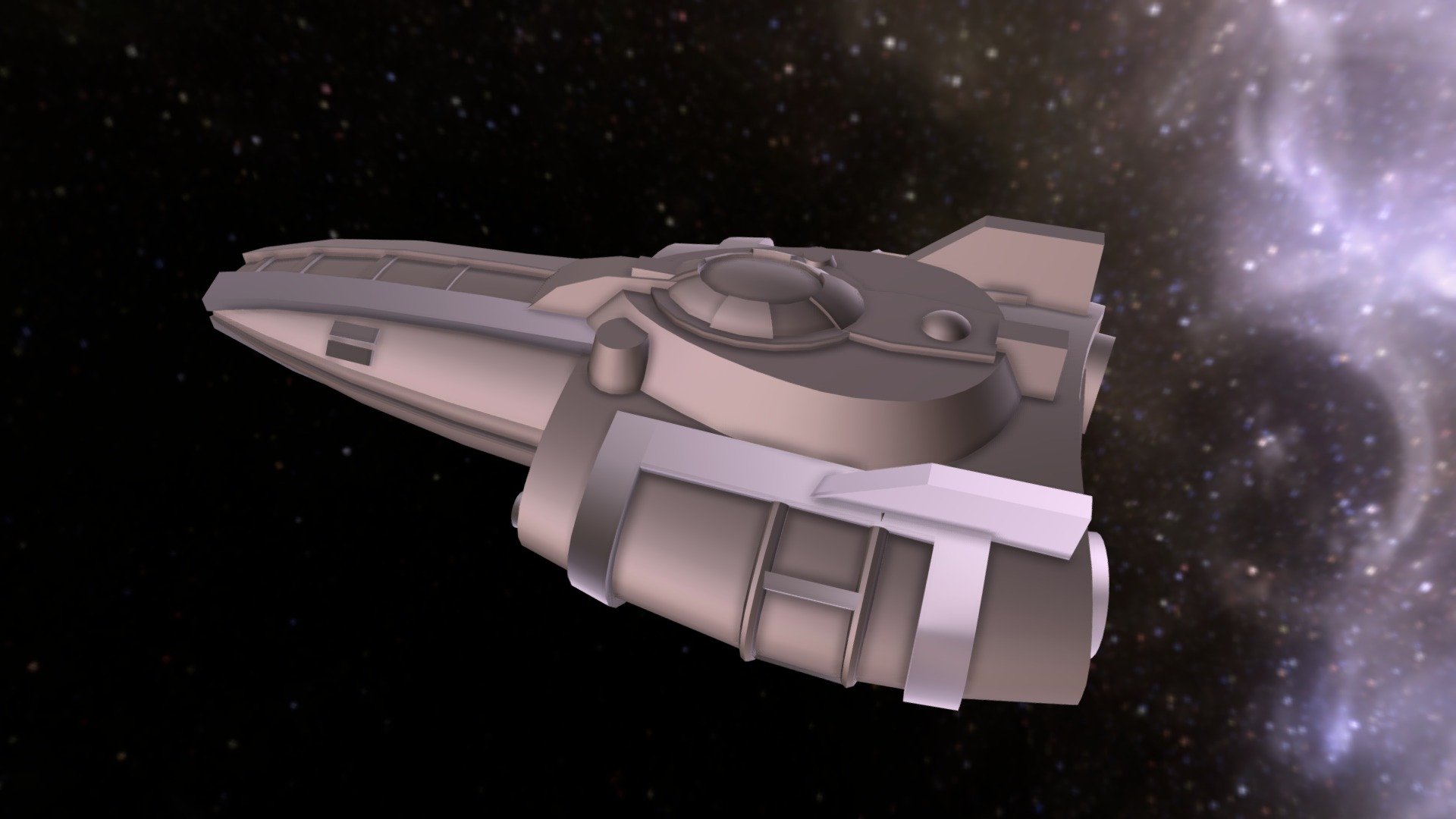 Grendel Ship - 3D model by afriedlander [1c12fa8] - Sketchfab