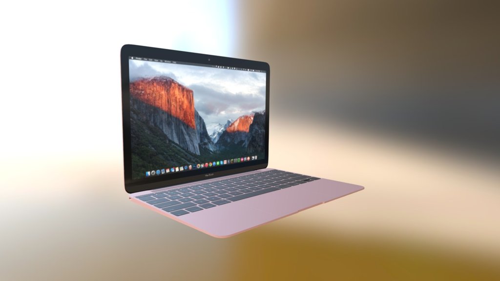 Apple Macbook - 3d Model - Element3D - 3D model by UMURdesign [1c13760 ...