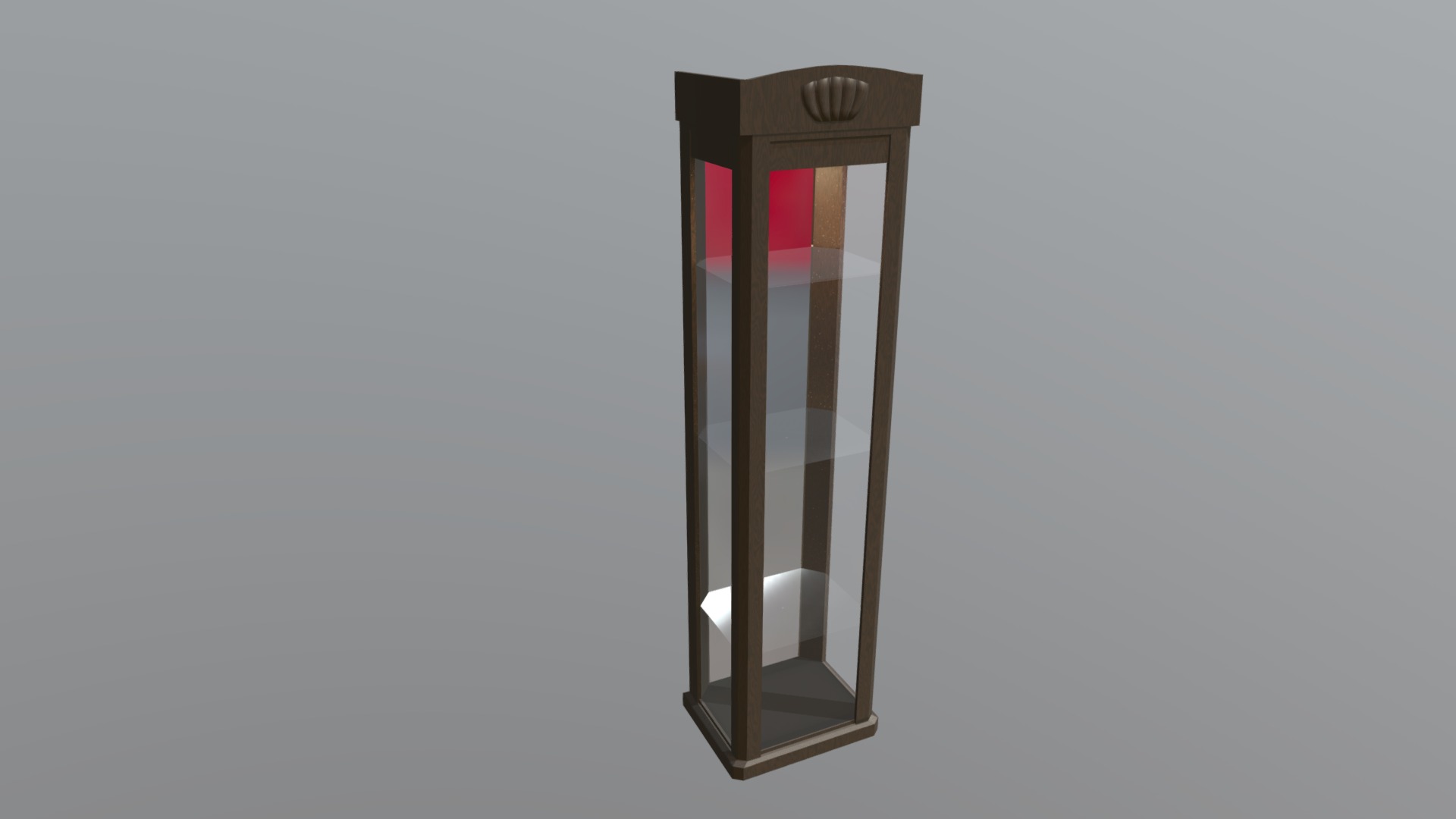 Closset Dark Brown Wood - 3D model by Arongomar Flores Hargrove ...