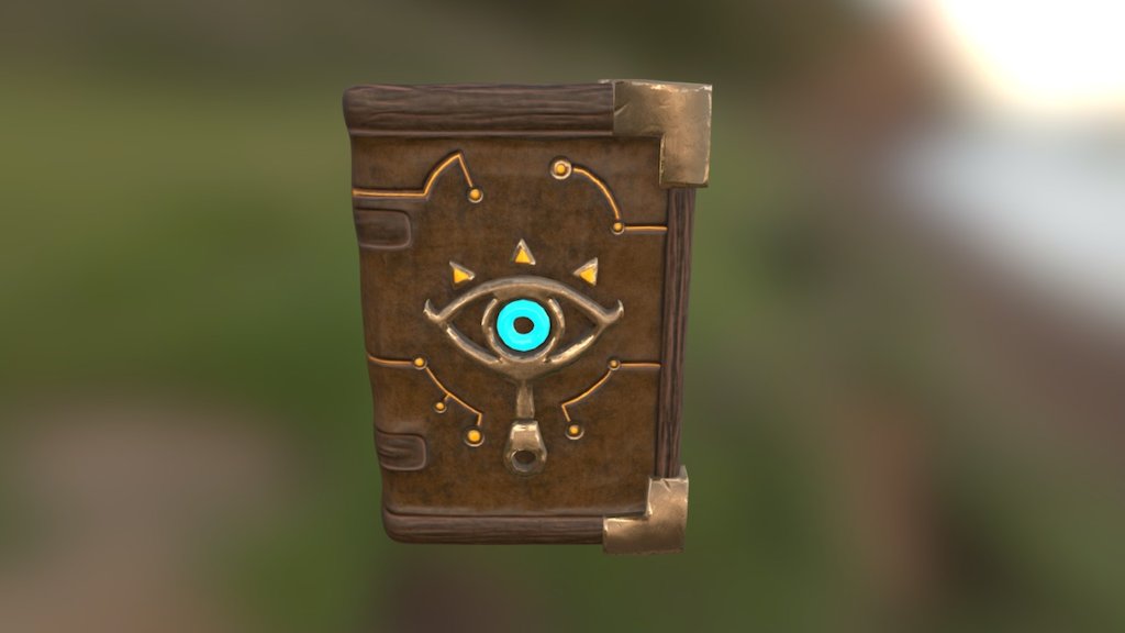 Sculpted Book: Zelda Edition - 3D model by Jordan (@jchapin) [1c172dc ...