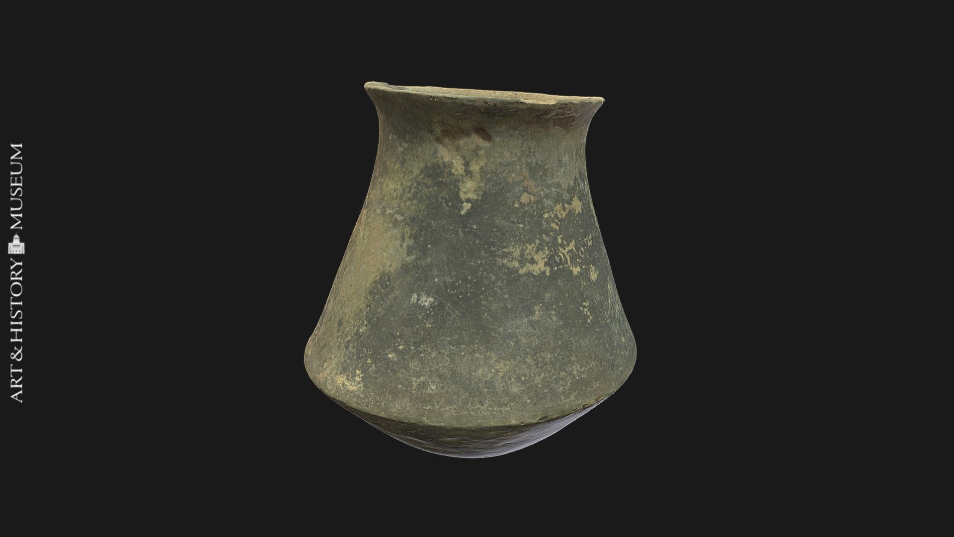 Carinated vase with flaring rim - PG.2807.37 - Download Free 3D model ...