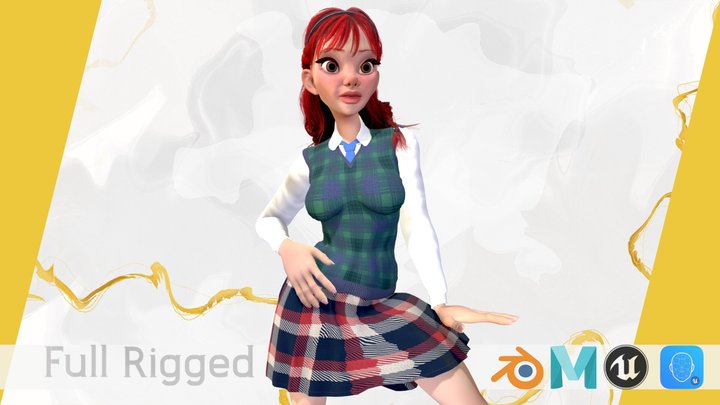Cravat 3D models - Sketchfab