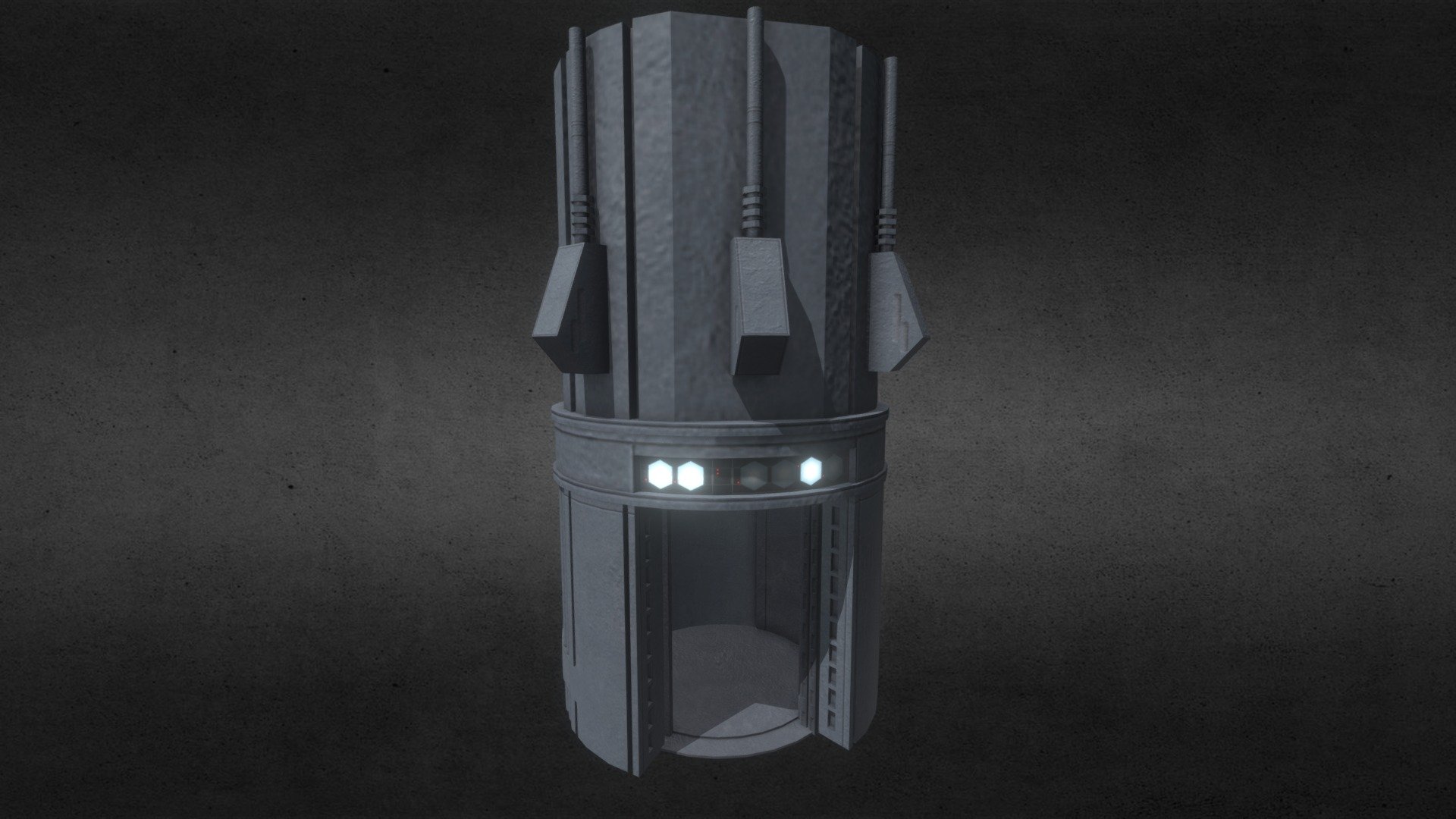 Deathstar Chasm Elevator - 3D model by Jakob Sailer (@jakobsailer ...