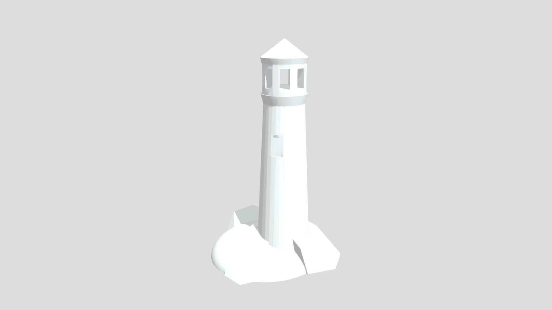 Lighthouse - Download Free 3D model by cbeckwith [1c1c62e] - Sketchfab