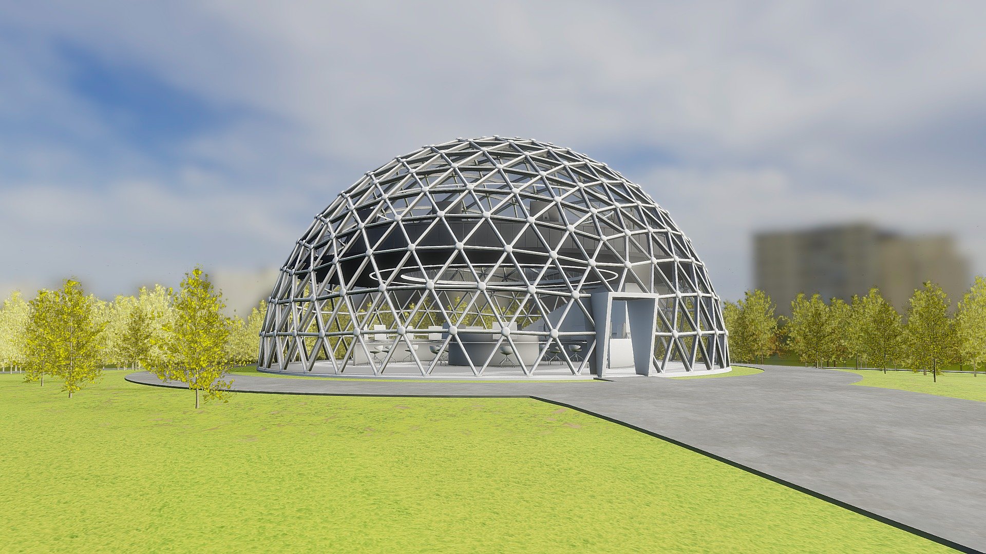 Solardome - 15m - 3D model by SEEABLE Ltd (@makeitSEEABLE) [1c1ef1f ...