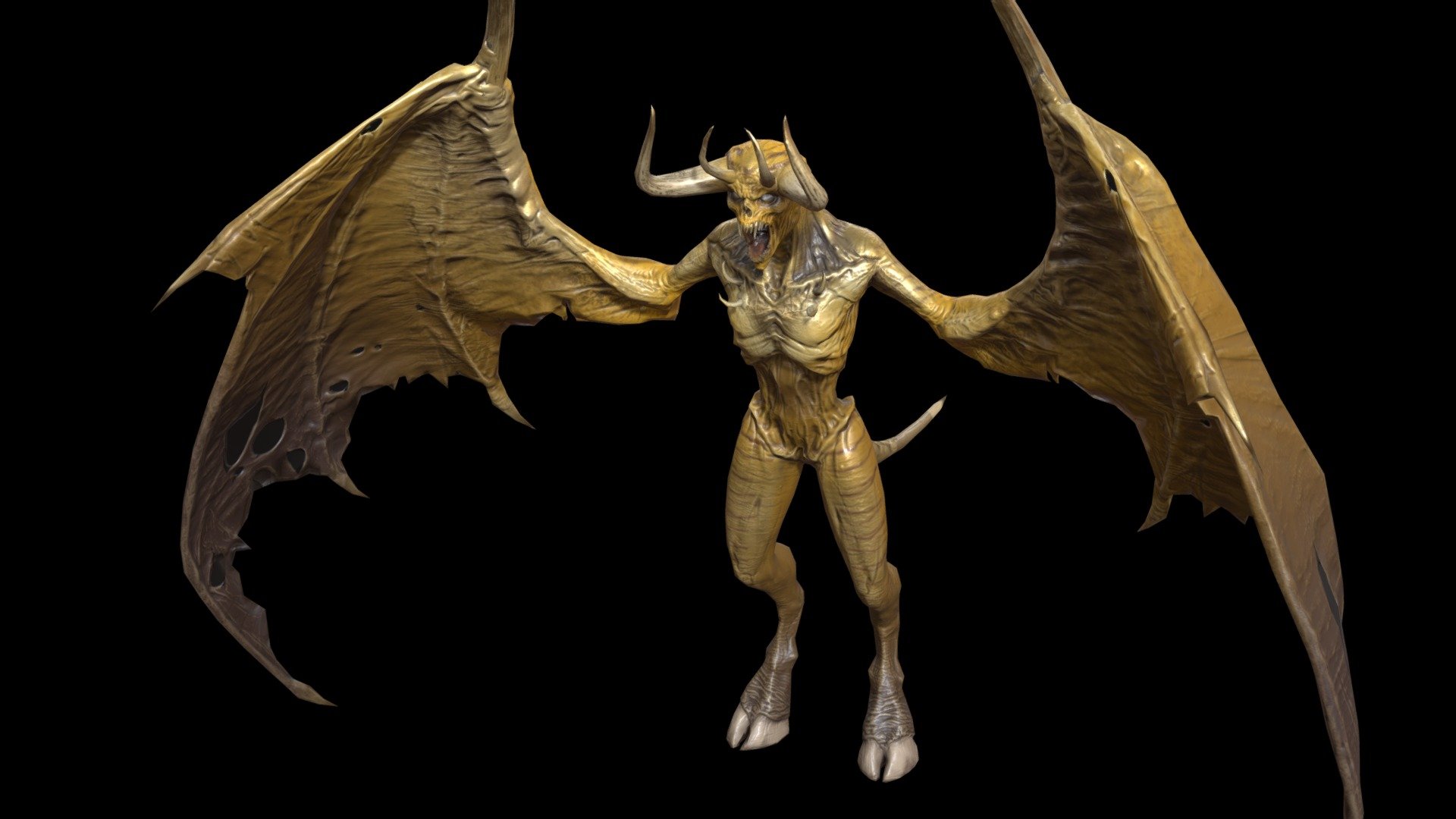 FlyingDemon1 - Buy Royalty Free 3D model by dremorn [1c1ff08 ...