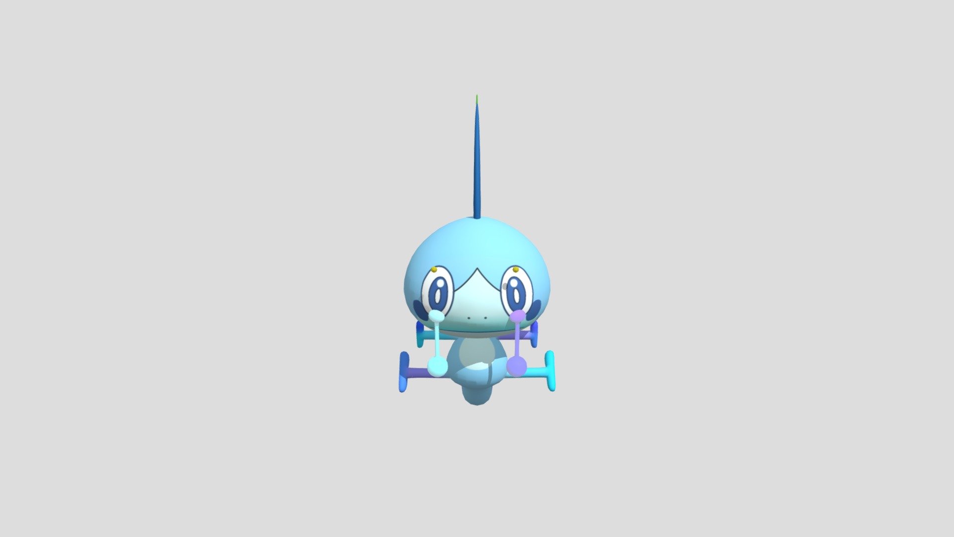 Mobile - Pokemon Wave Hello - 816 Sobble - Download Free 3D model by ...