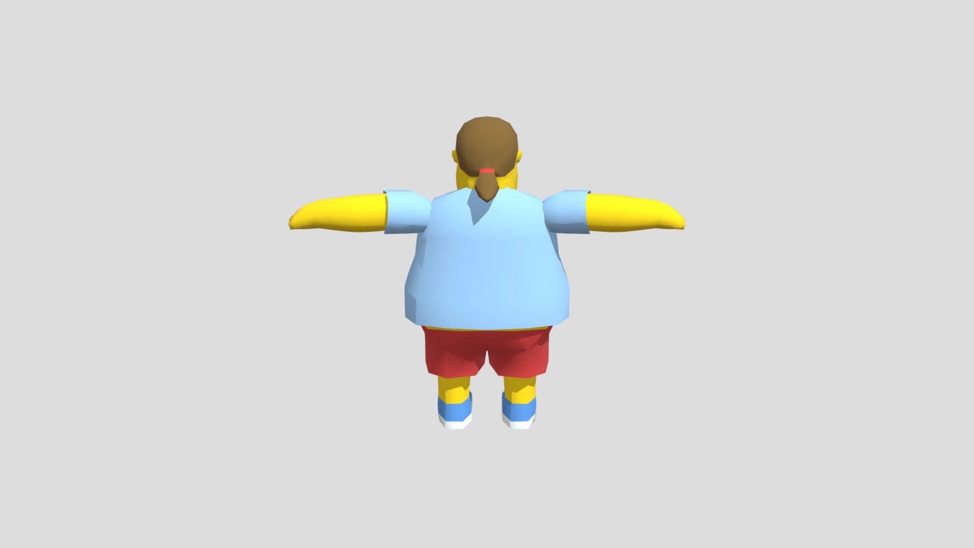The Simpsons Hit & Run - Comic Book Guy - Download Free 3D model by ...