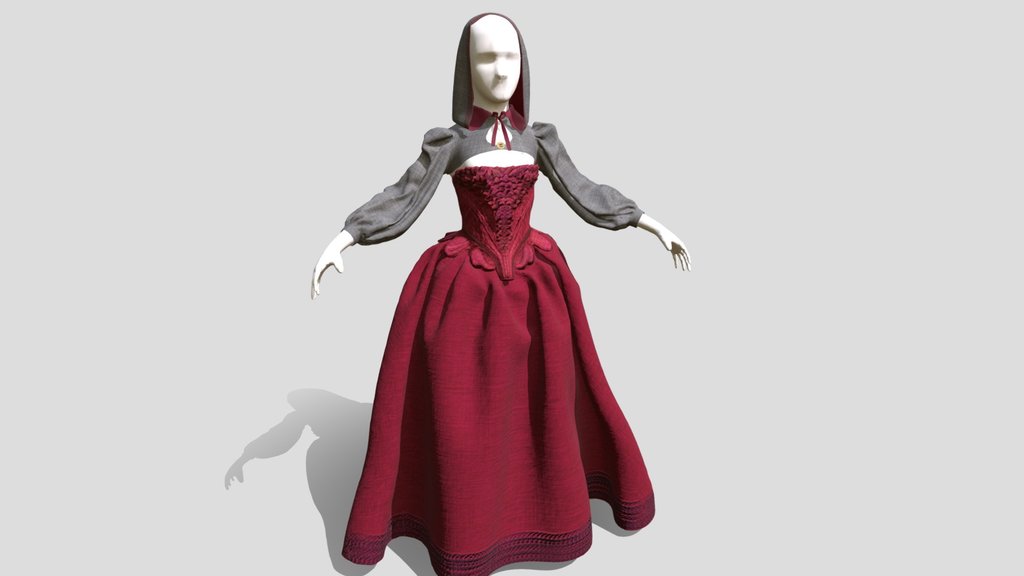 Dresses - A 3D model collection by bloodyreed1205 - Sketchfab
