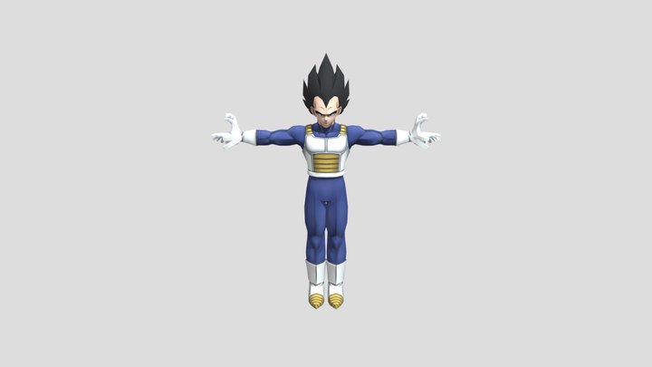 Vegeta 3D models - Sketchfab