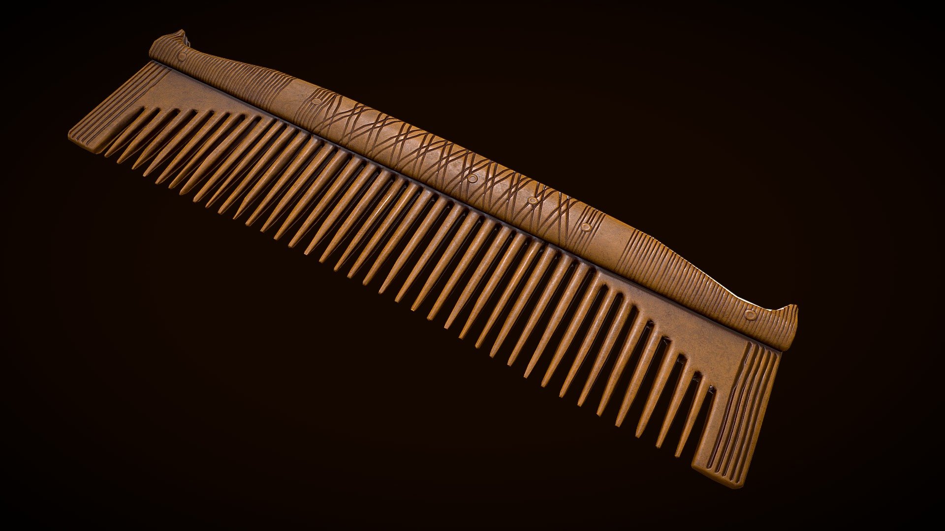 Comb - 3D model by archaeocraft [1c2736a] - Sketchfab