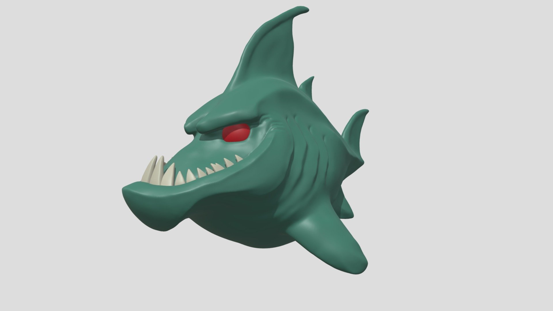 Predator fish - 3D model by QuantumWolf [1c29786] - Sketchfab