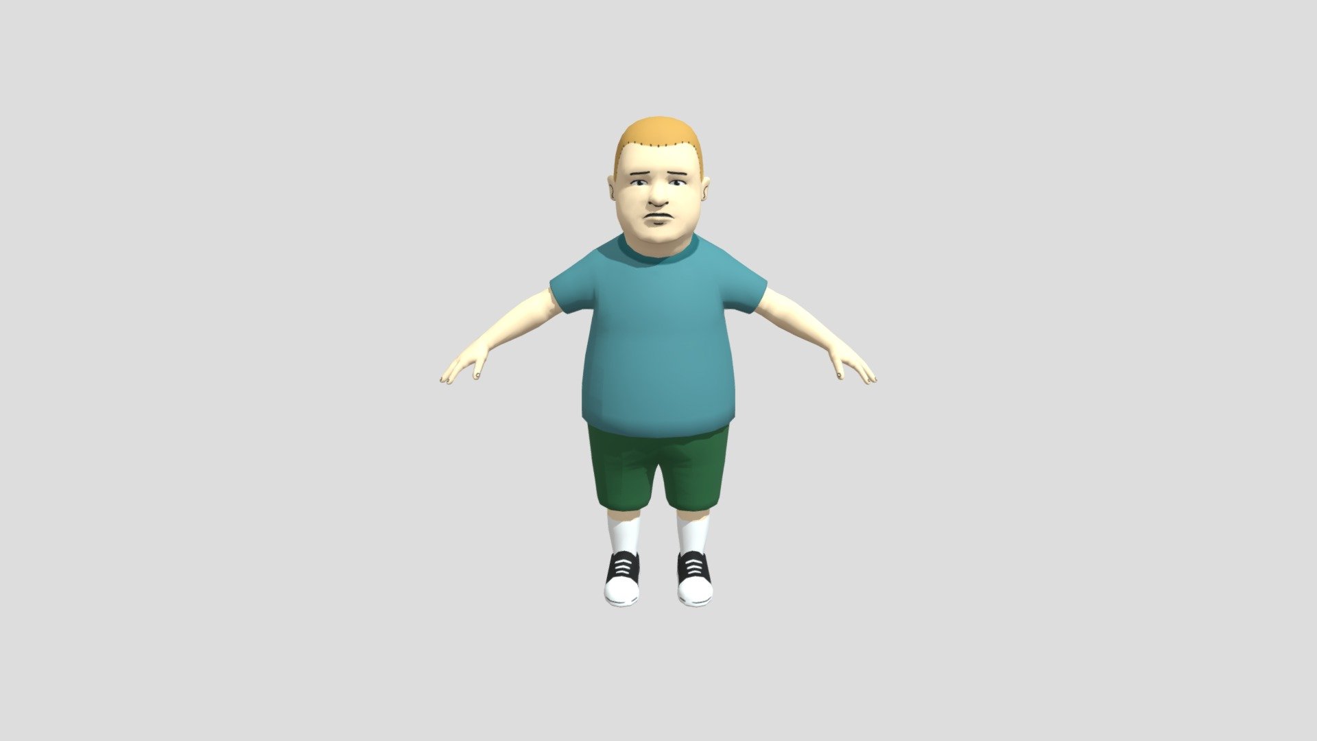 Bobby Hill King of The Hill Serie - Download Free 3D model by ...