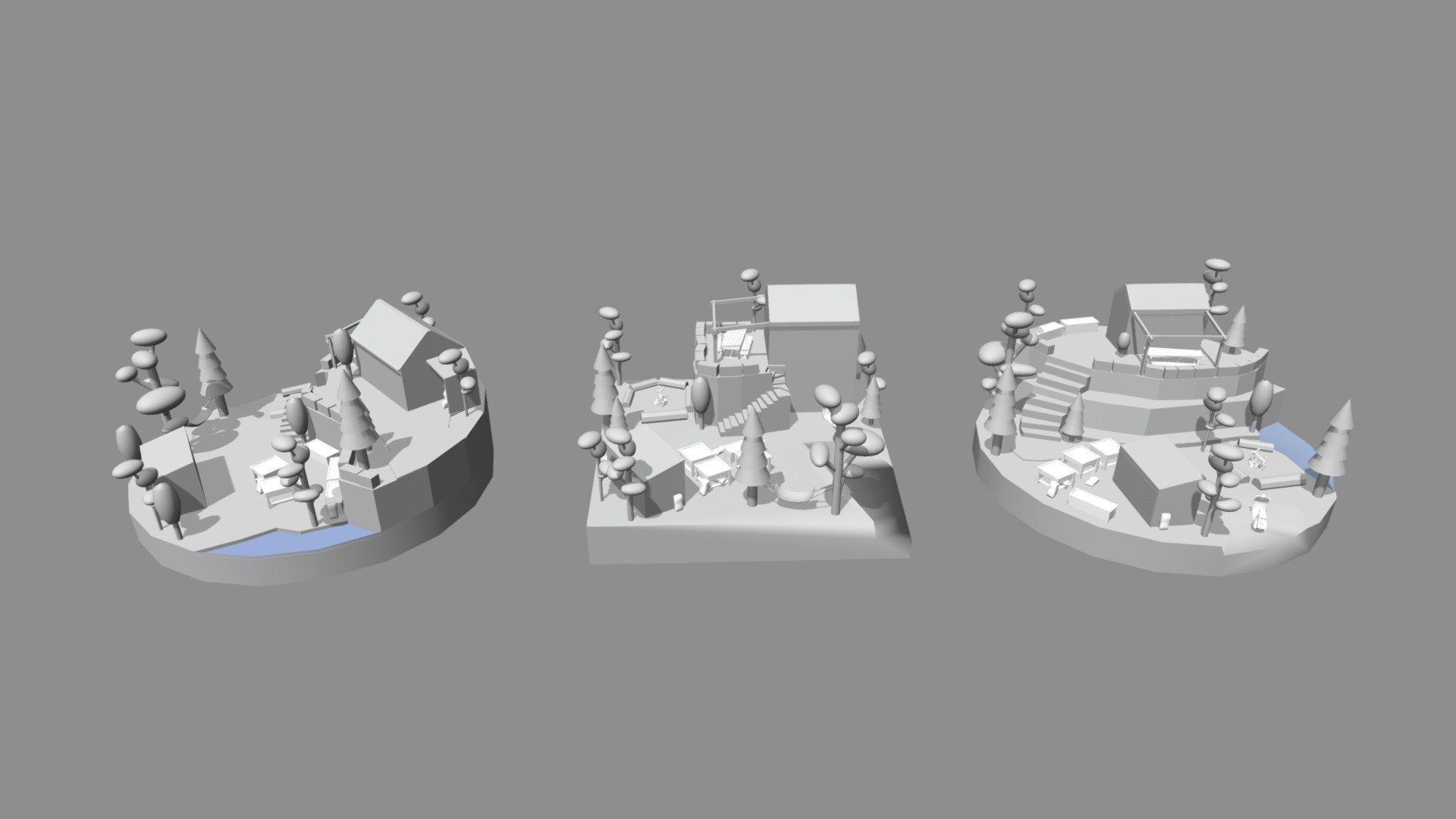 Eco House - Blockout - 3D model by Ophelie Lecomte (@Ophelie_Lecomte ...