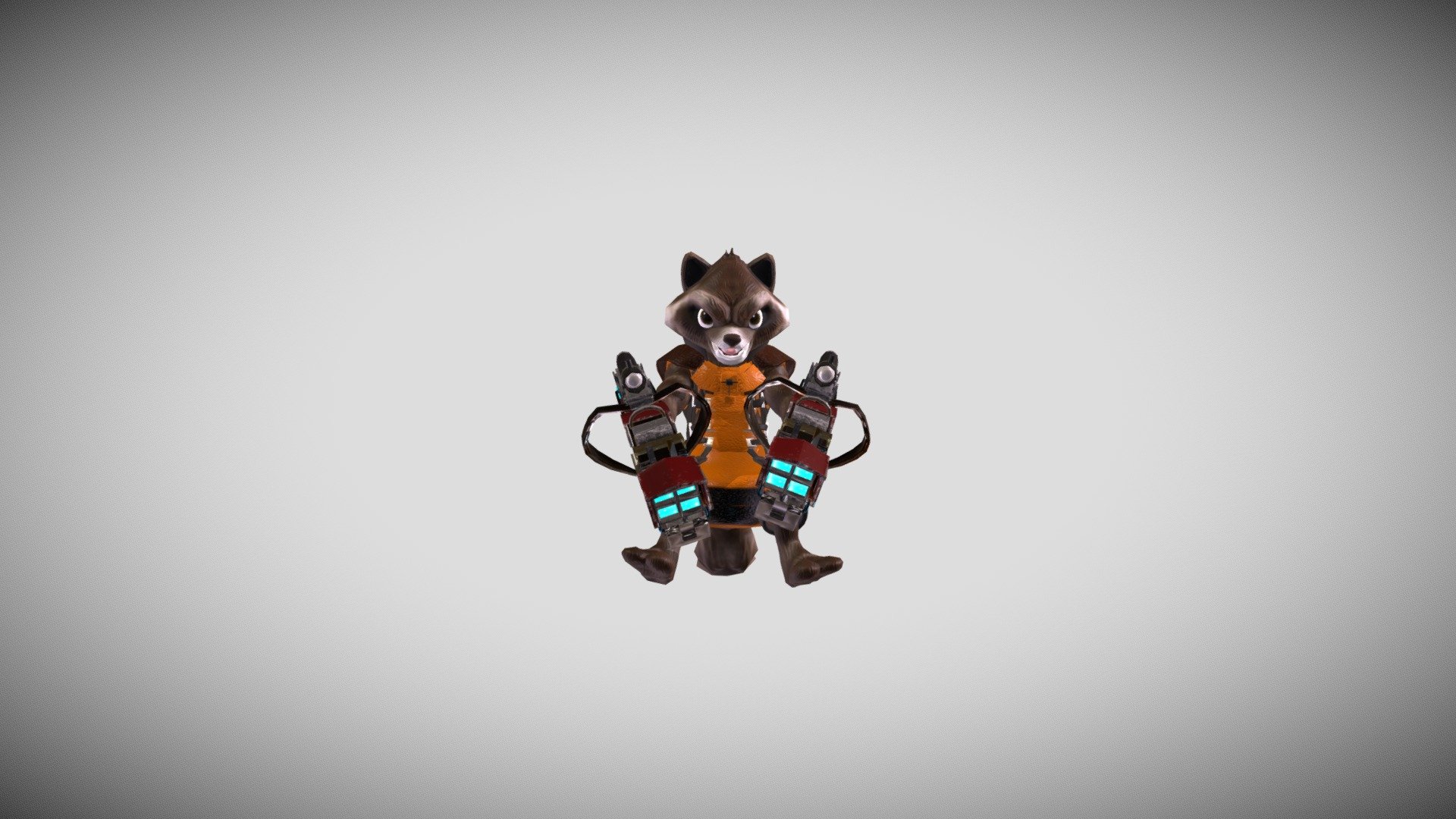 Rocket Raccoon - 3D model by MatthewRB [1c2c0ad] - Sketchfab