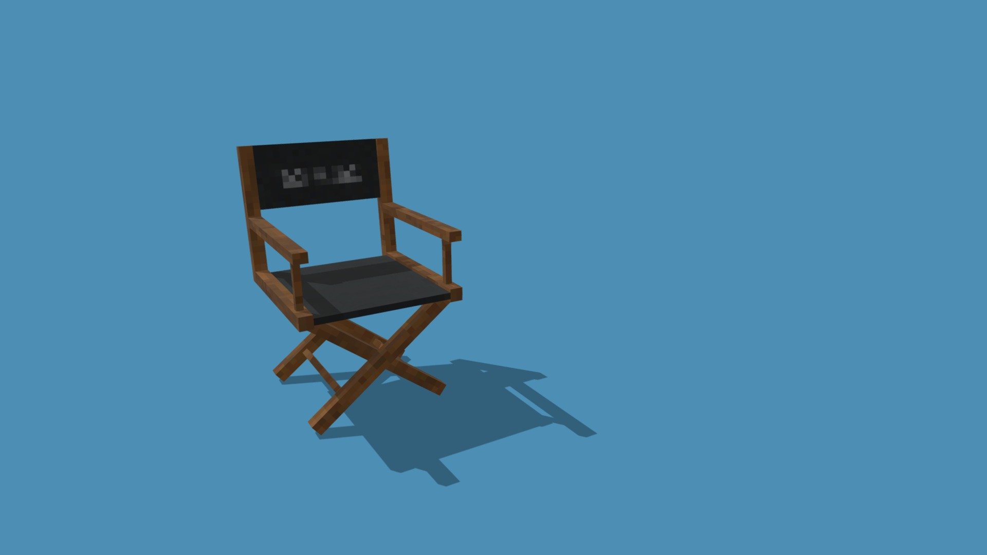 Director chair - 3D model by bob1754 [1c2e2ec] - Sketchfab