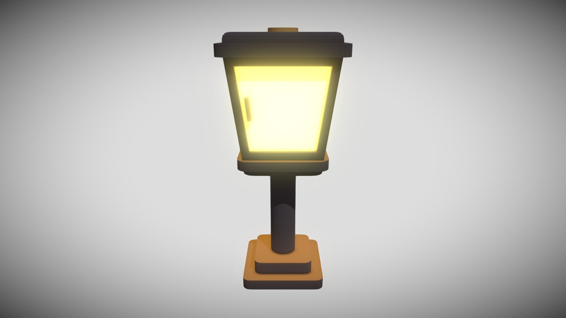 cartoon candle lamp - Download Free 3D model by wr_aquatic (@wraquatic ...