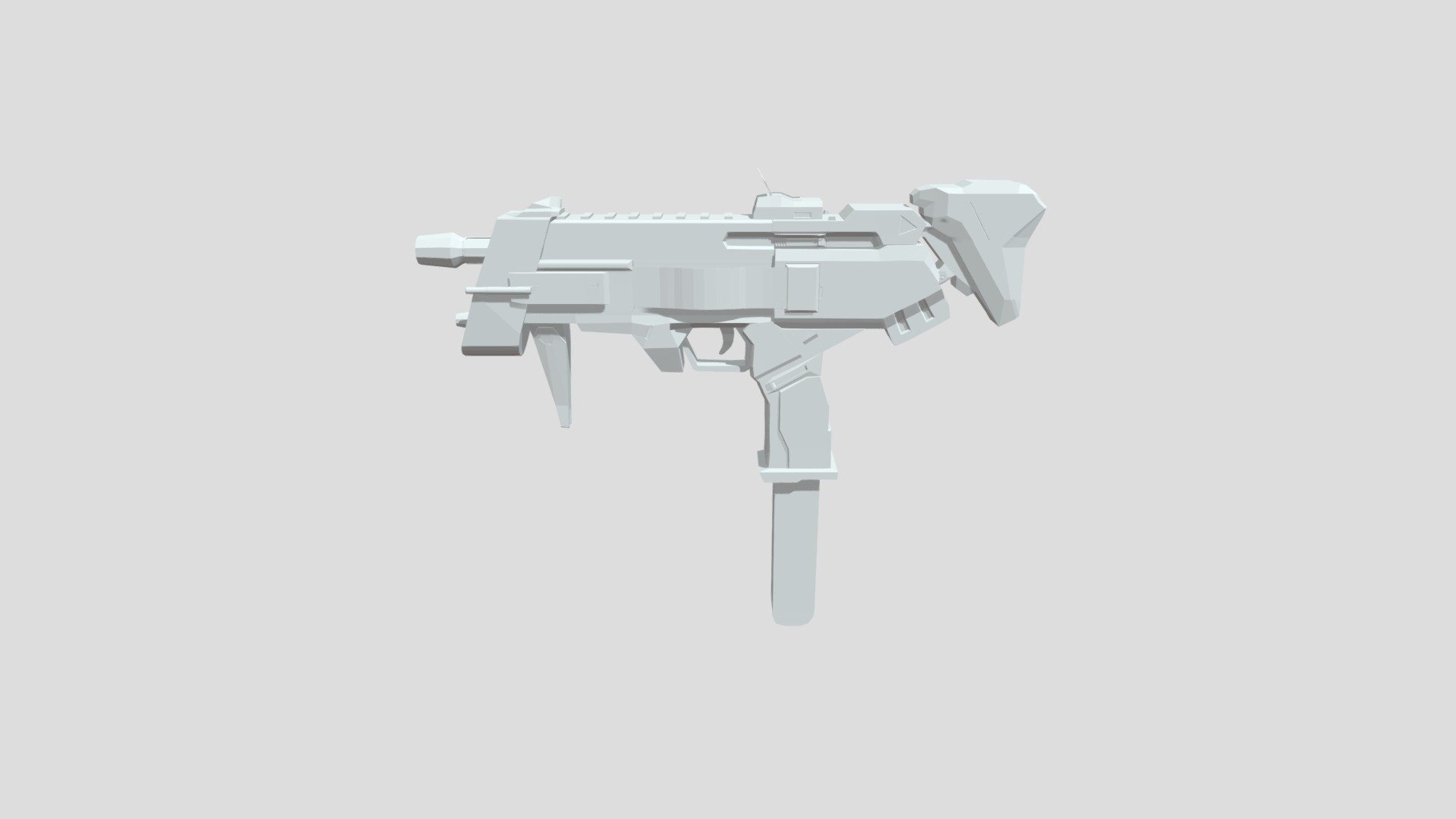Overwatch project: sombra's gun - 3D model by PatrickMasonGaveDev ...