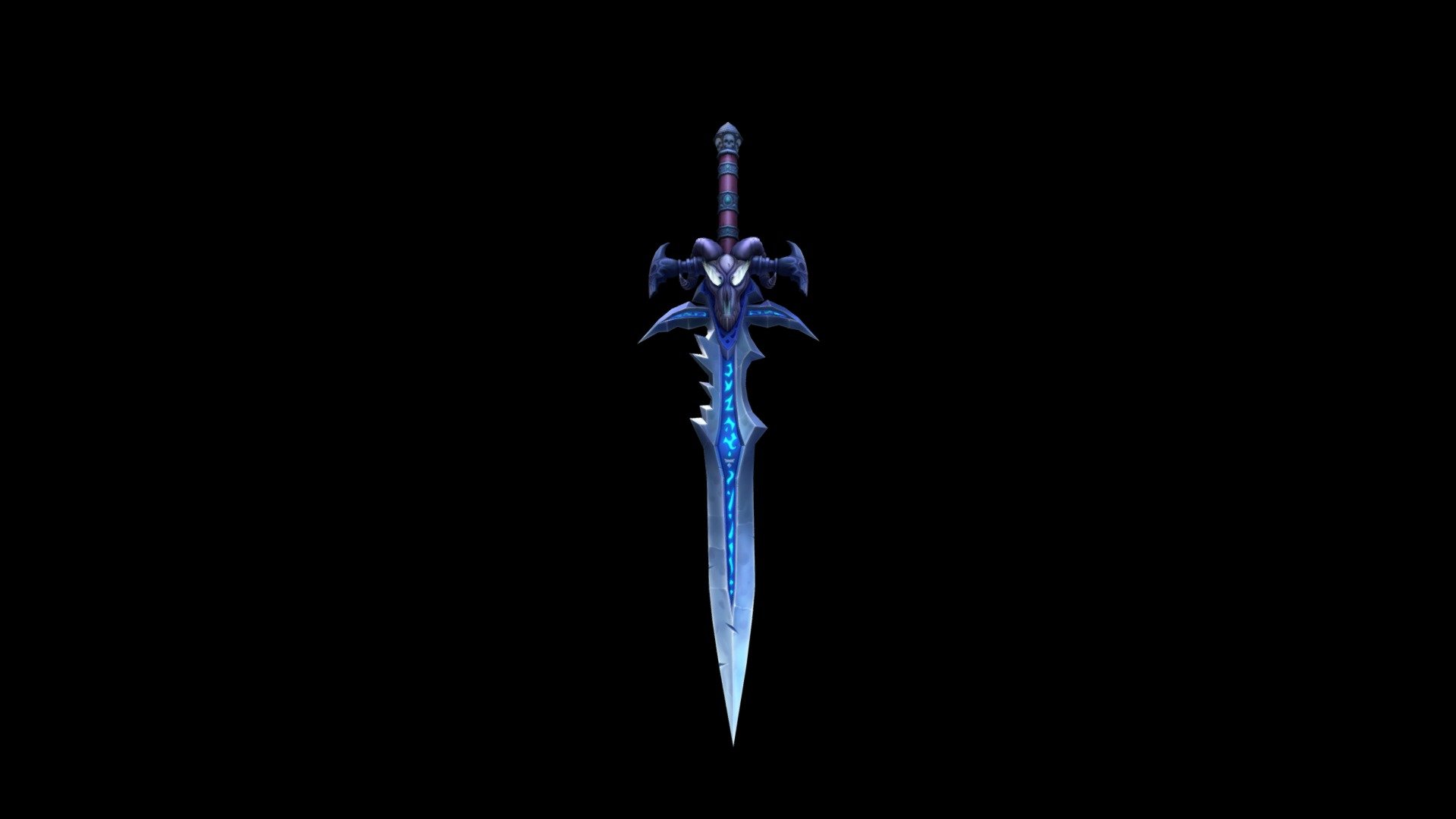 sword Frostmourne - Download Free 3D model by tasya.andreeva99 [1c32eb2 ...