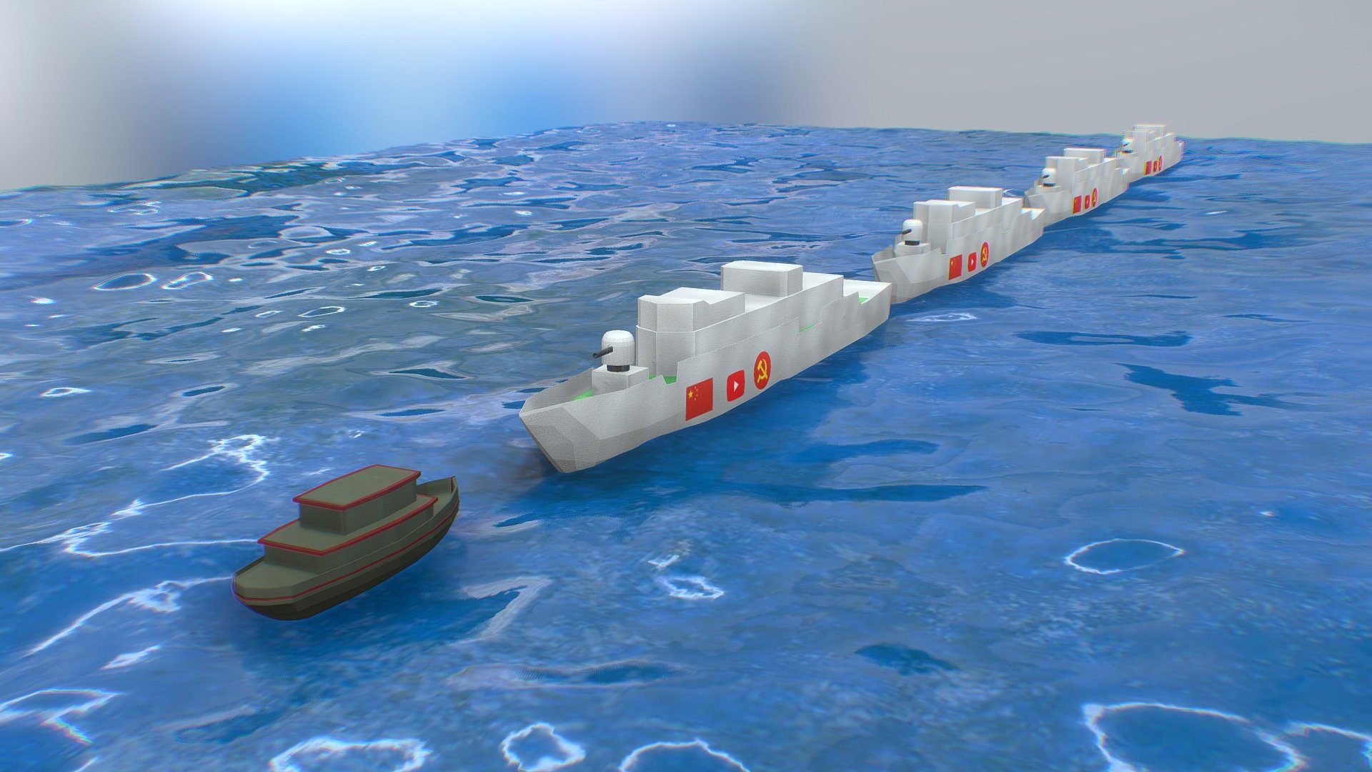 Chinese ships 2024 - Download Free 3D model by AnshiNoWara NG+ ...