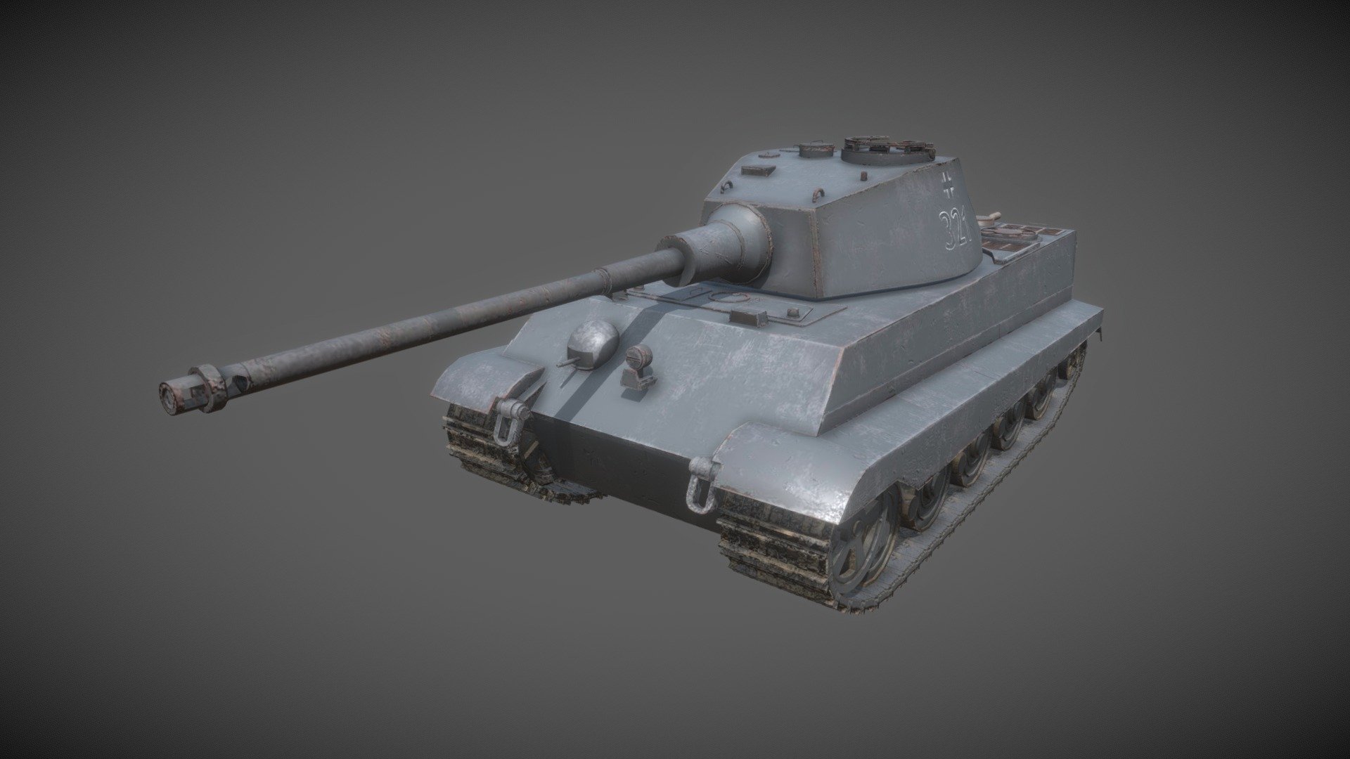 Tiger II - Download Free 3D model by Thomas Visonà (@TakeAndPlay ...
