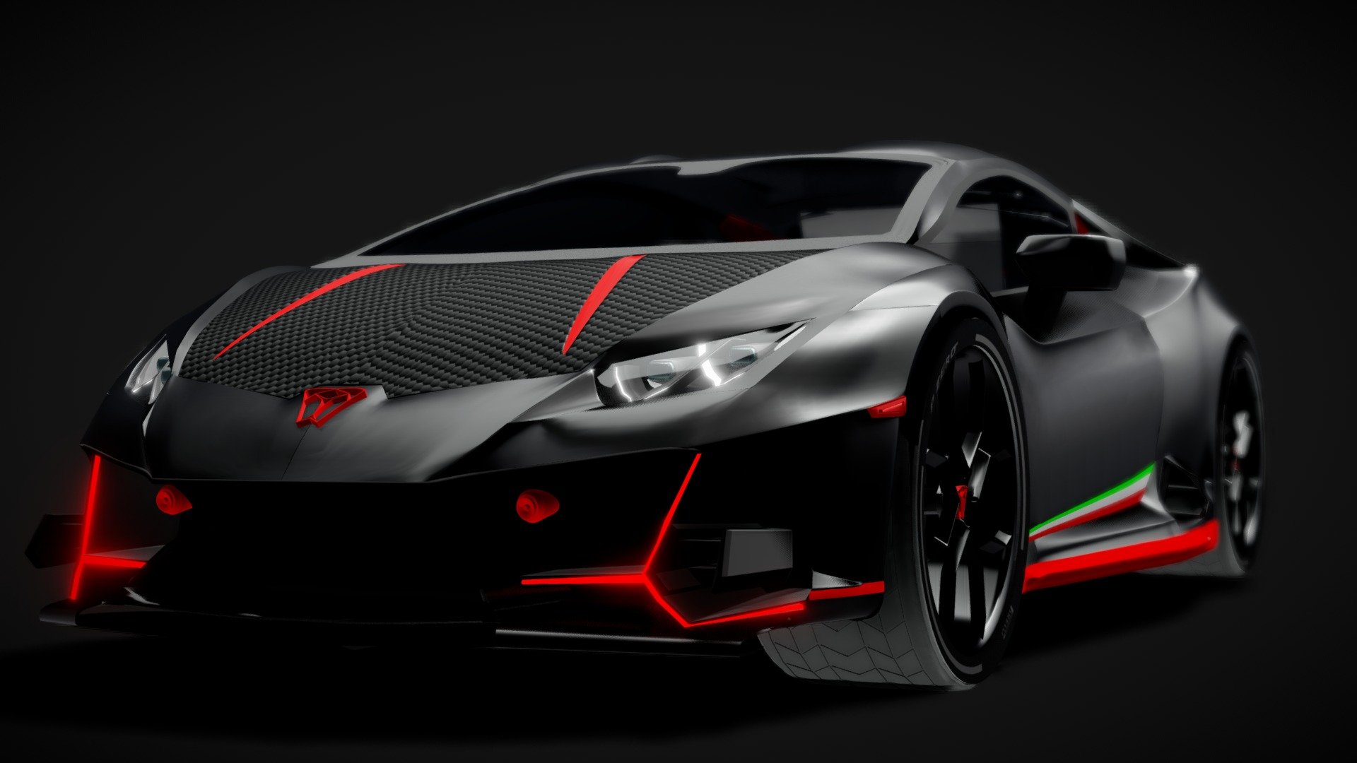 [FREE] Lamborghini Huracan EVO - Italian Demon - Download Free 3D model ...