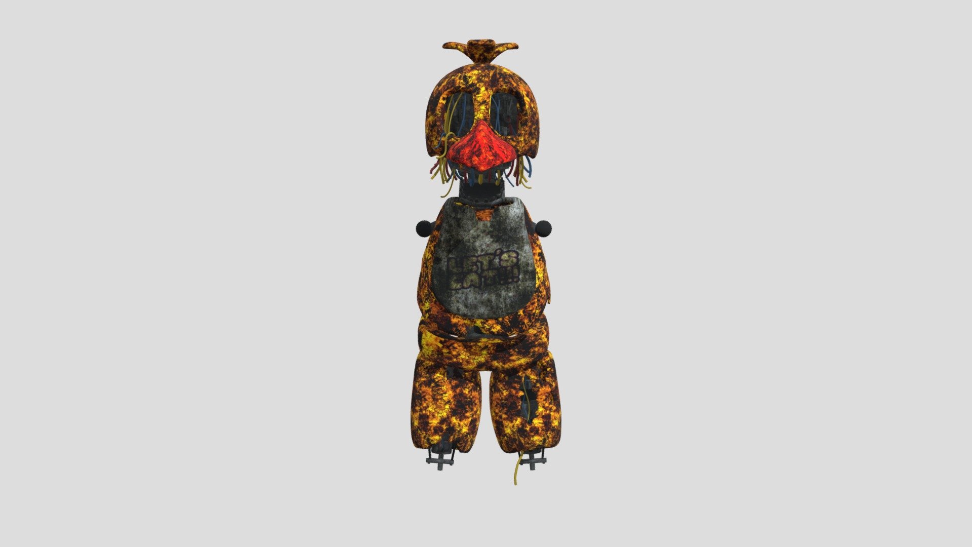 Archived Withered Chica V3 - Download Free 3D model by kochaos youtube ...