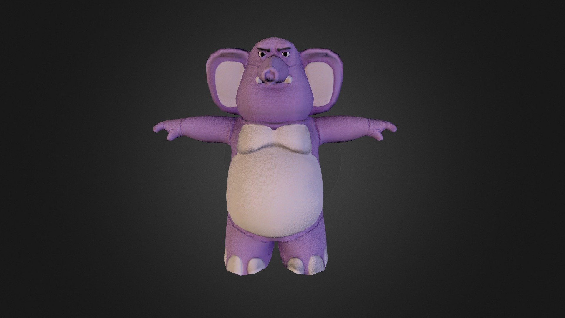 Elephfant - 3D model by Алексей Кузнецов (@leeroy51) [1c36936] - Sketchfab