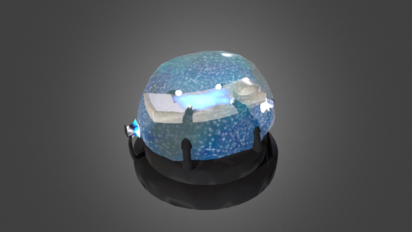 Personal cryopod - 3D model by By Chance Game Studios ...