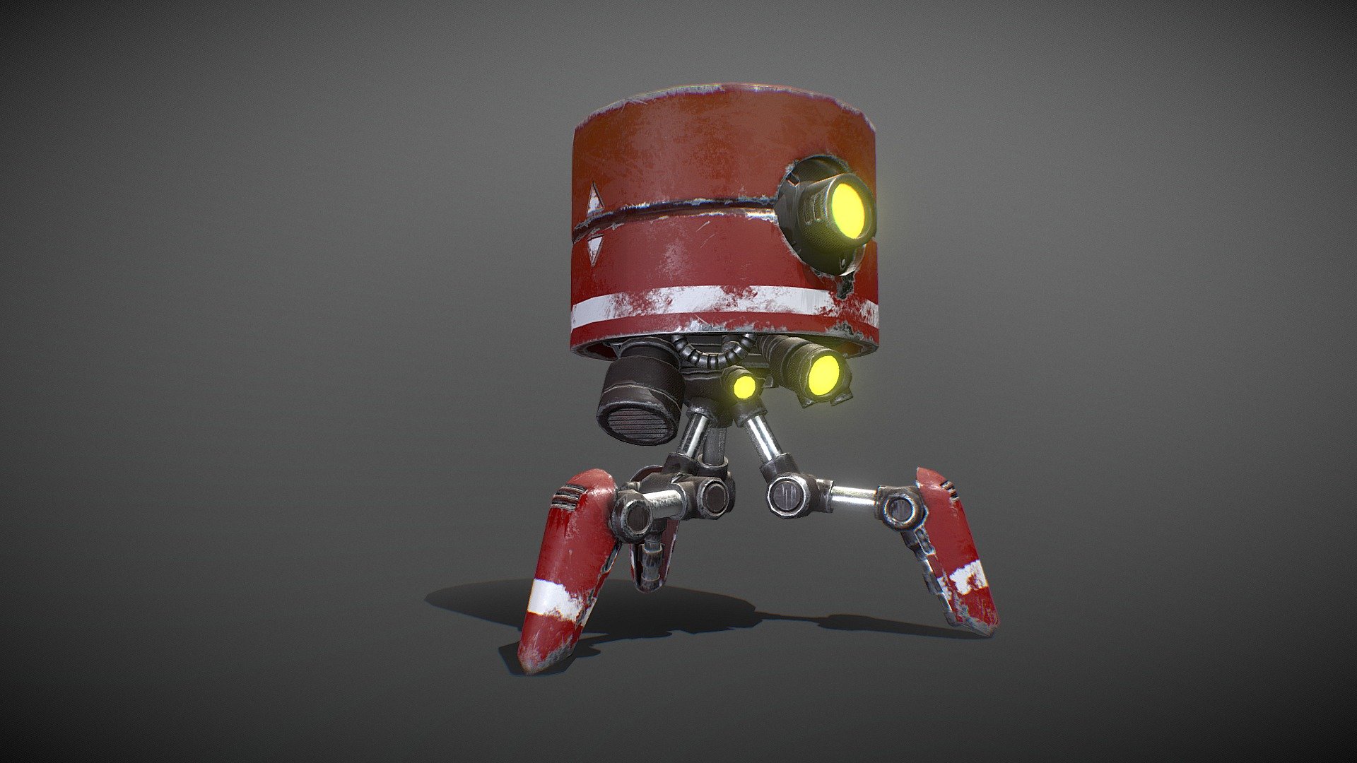 Little droid Robot - Buy Royalty Free 3D model by jespermolander3d ...