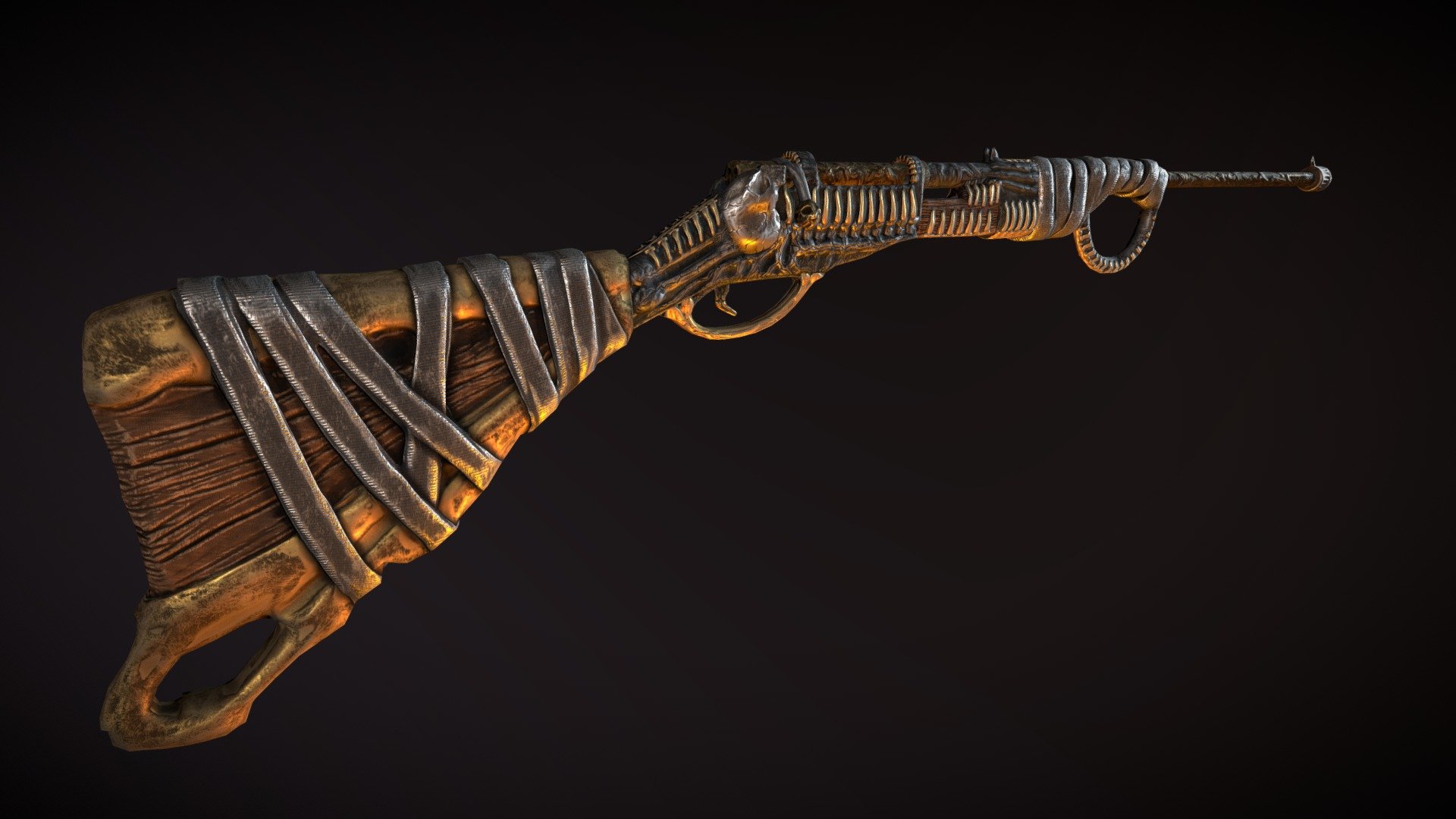Bolt Rifle from Hell - 3D model by JohnnyOldBoy (@bogush9292) [1c37ceb ...